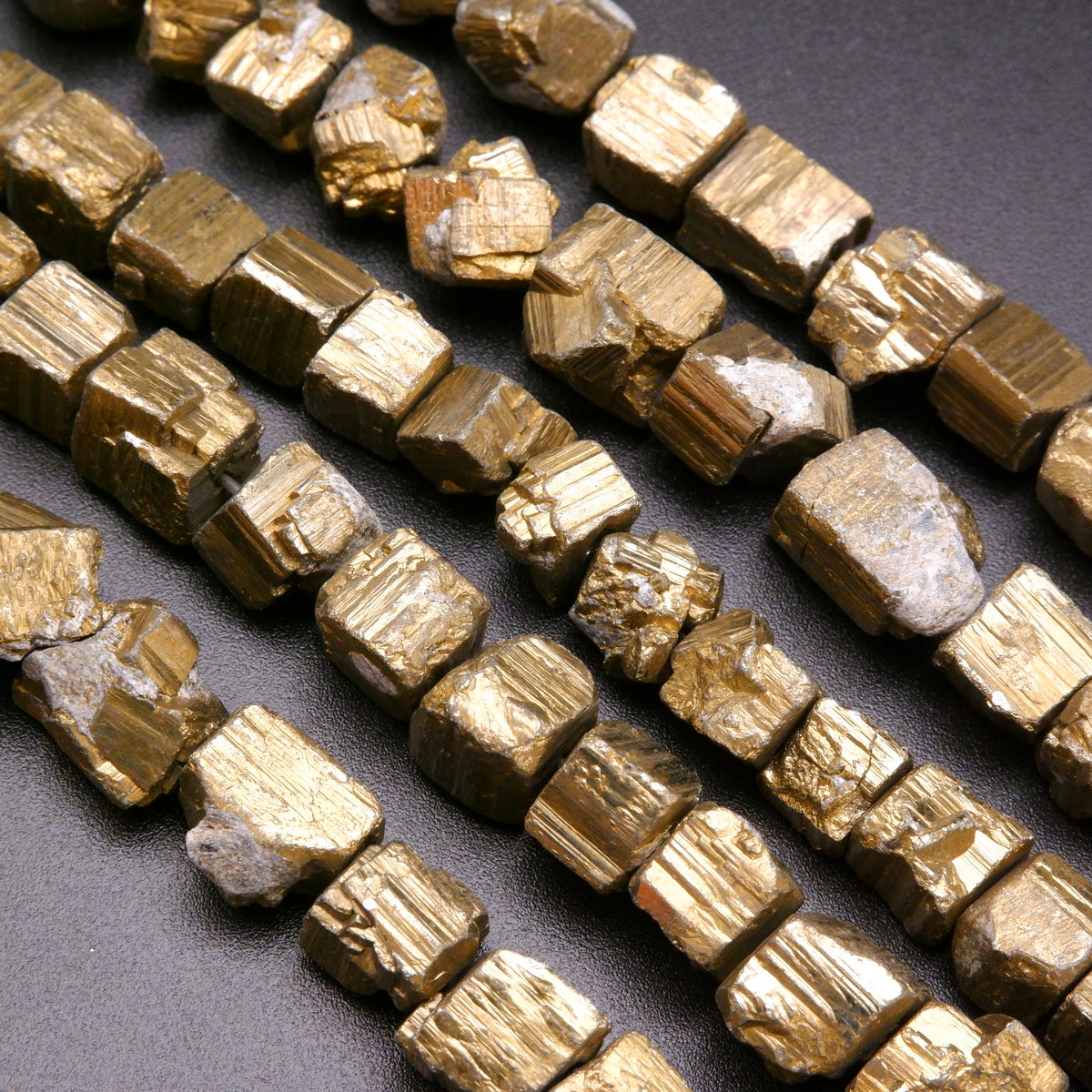 Pyrite Beads for Sale | Tejas Beads