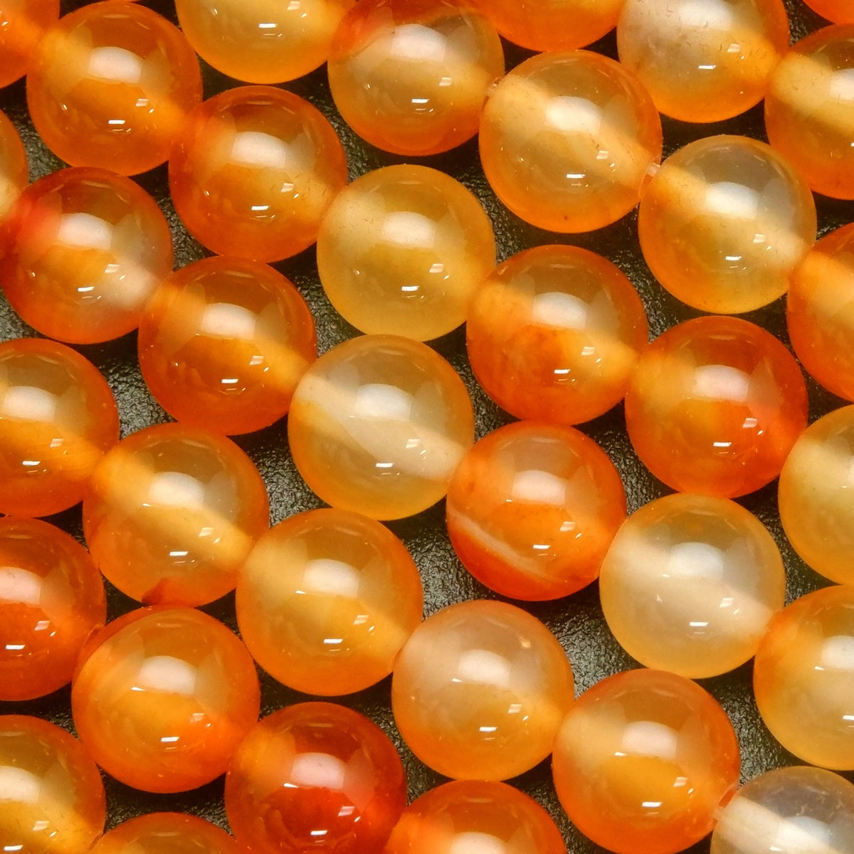 Orange Beads For Jewelry Making | Tejas Beads