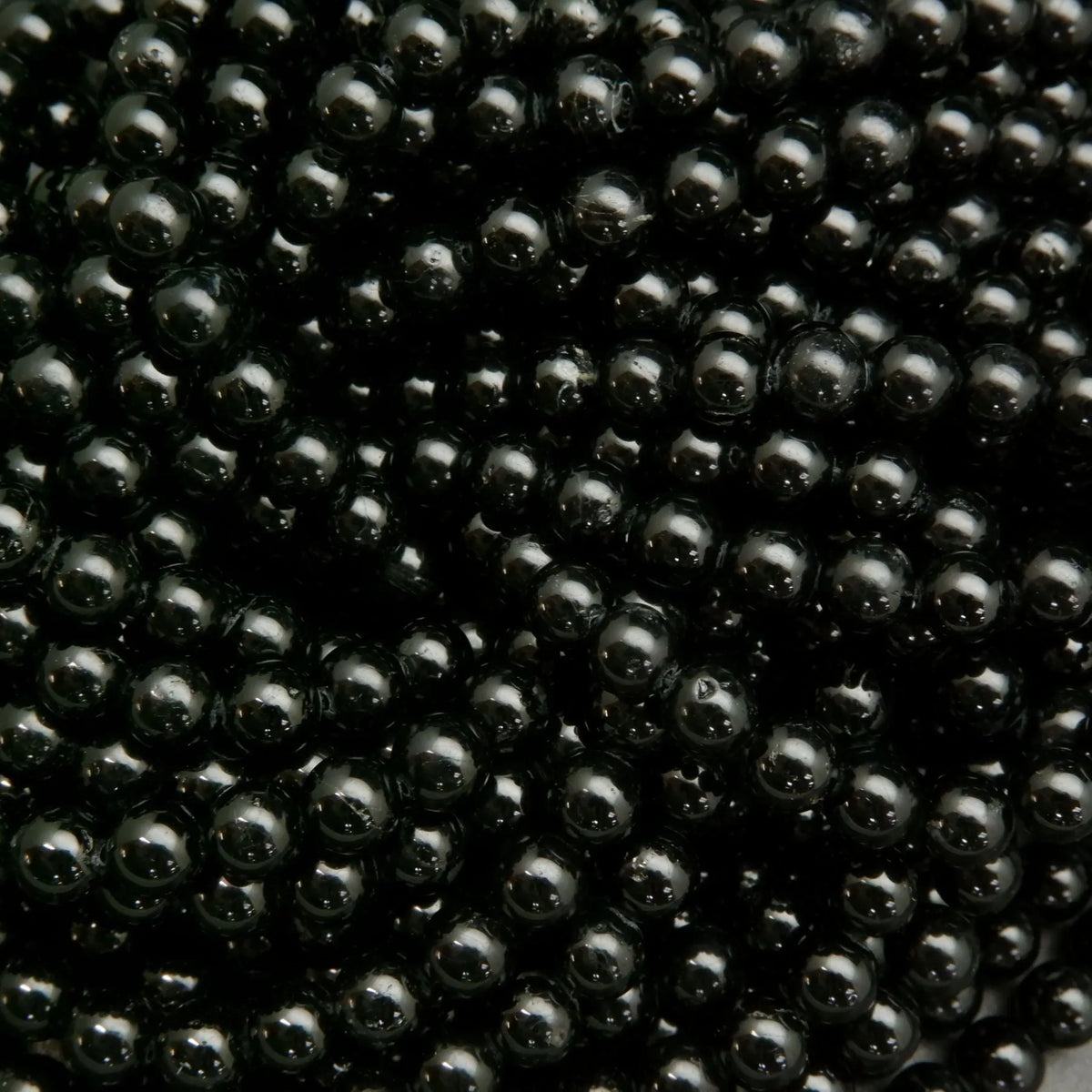 Black Gemstone Beads For Jewelry Making | Tejas Beads
