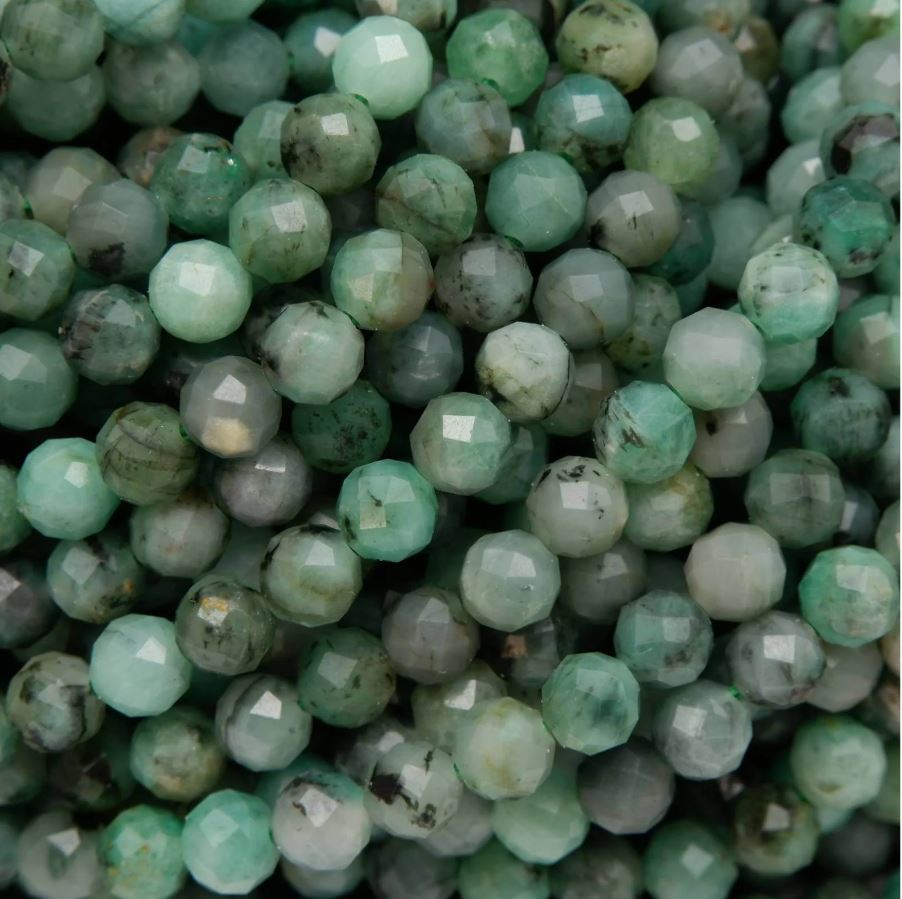 Green Emerald Gemstone Beads For Jewelry Making– Tejas Beads