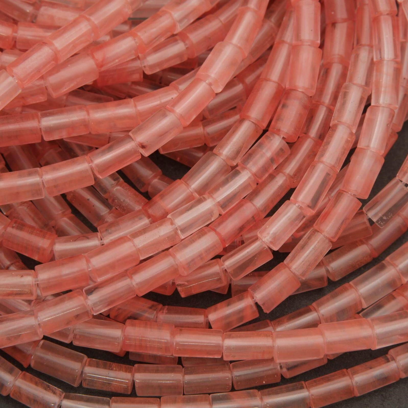 Red Gemstone Beads For Jewelry Making– Tejas Beads