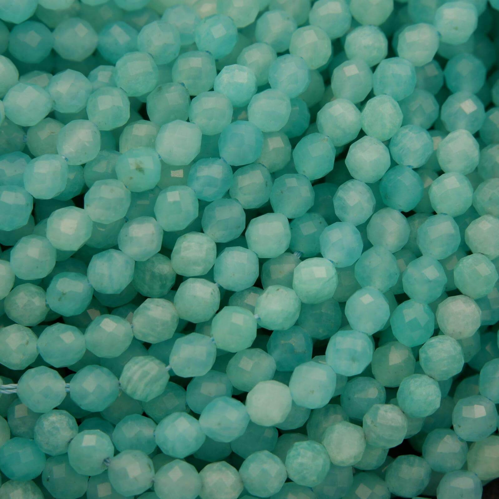 Amazonite Beads | Quality Natural Gemstone Beads– Tejas Beads