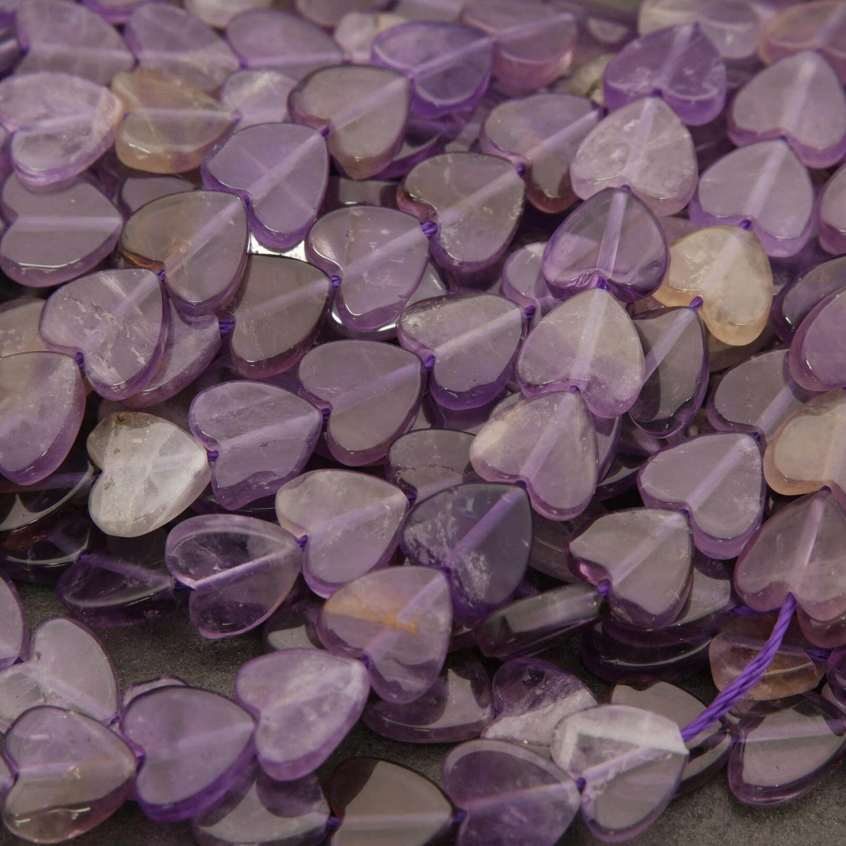 Heart-Shaped Gemstone Beads | Perfect for Jewelry & Crafts– Tejas Beads