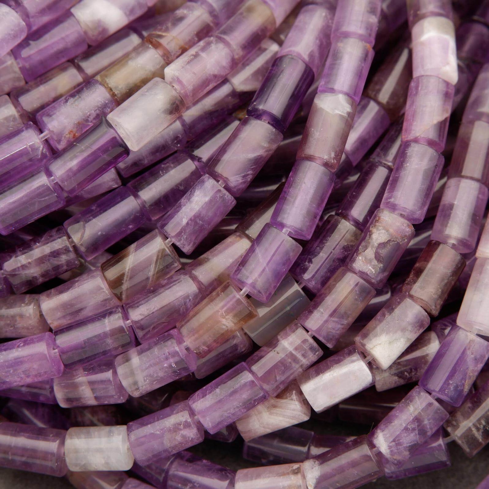 Tube Shape Beads | Gemstone Beads | Tejas Beads
