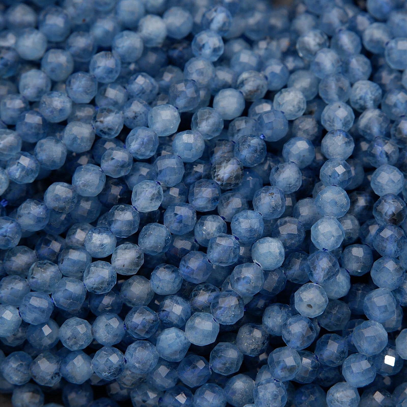 Blue Gemstone Beads For Jewelry Making | Tejas Beads