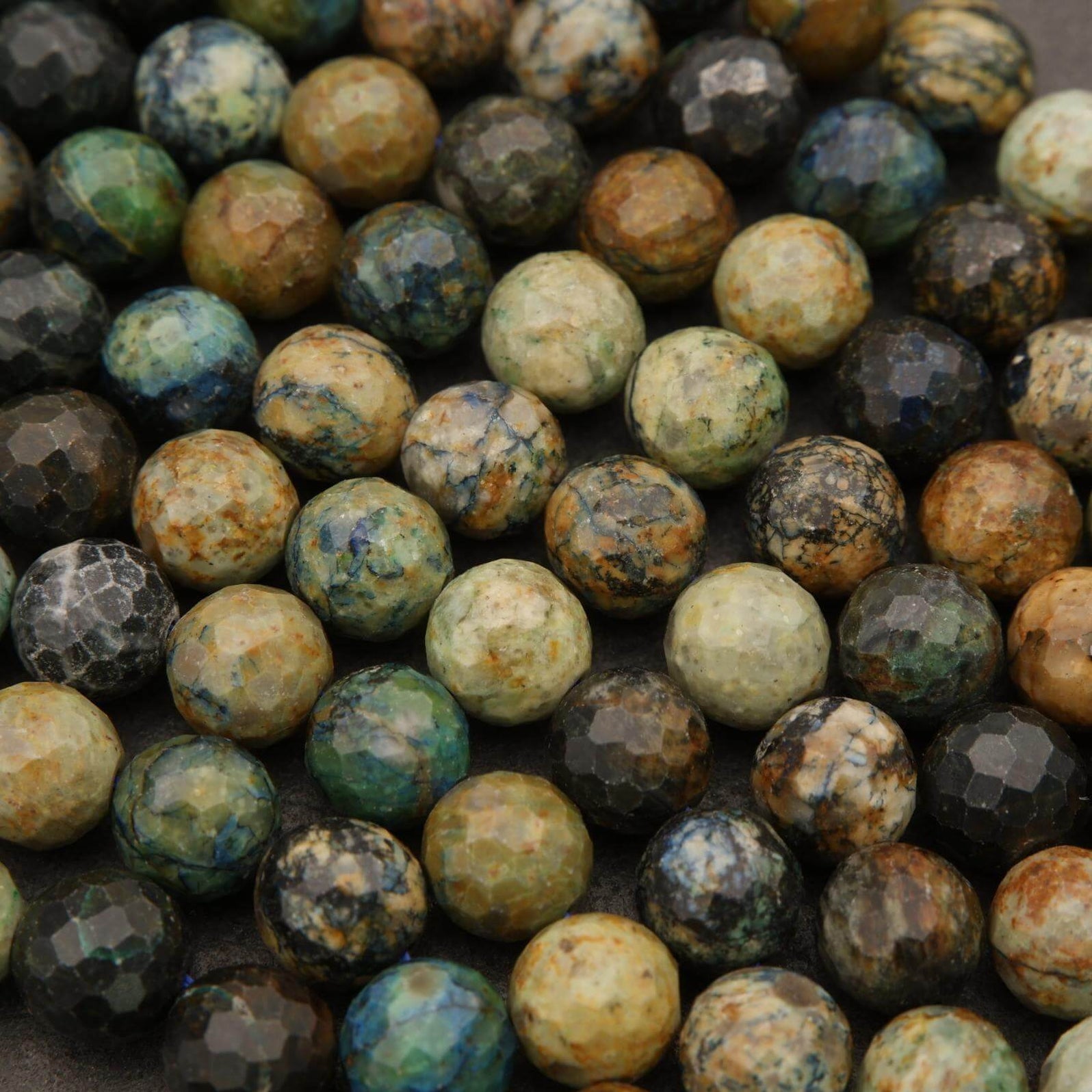 Genuine Azurite Beads | Authentic Stone Beads | Free Shipping– Tejas Beads