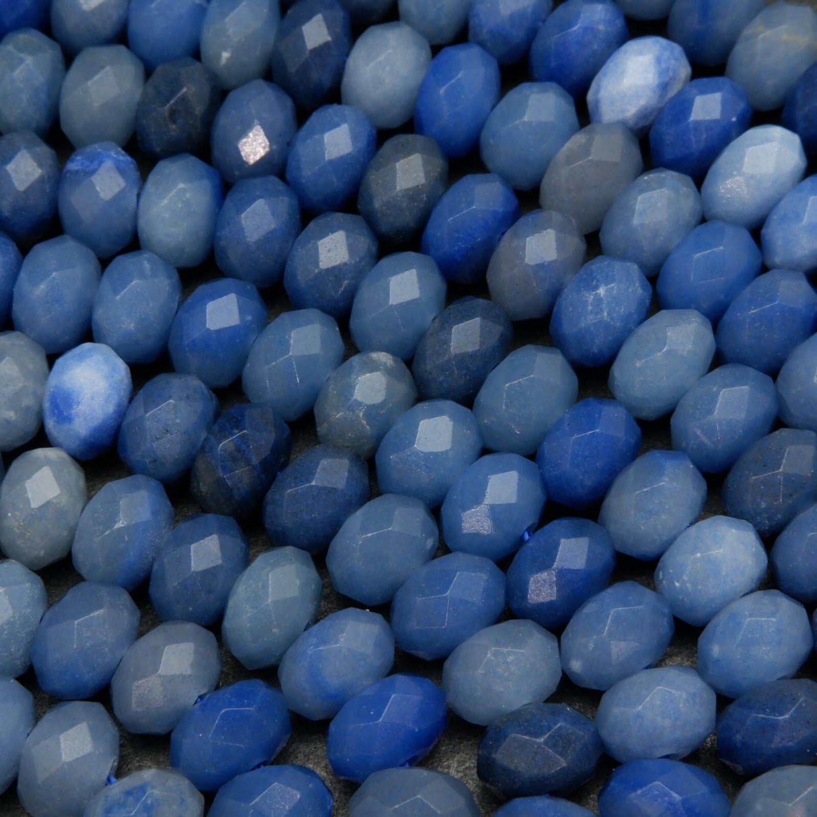 Blue Gemstone Beads For Jewelry Making | Tejas Beads