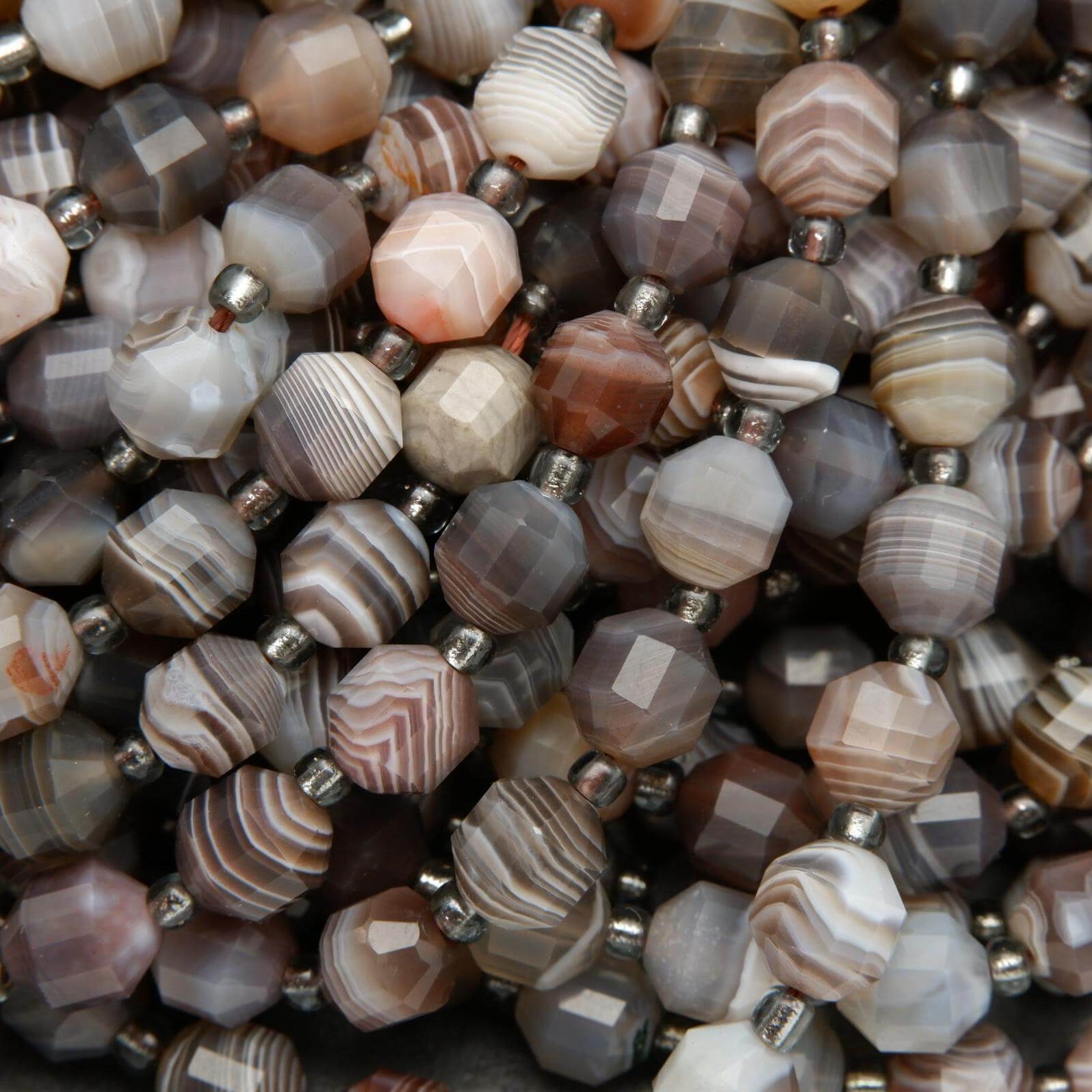 Faceted Beads - Natural Gemstone Beads for Jewelry Making | Tejas Beads