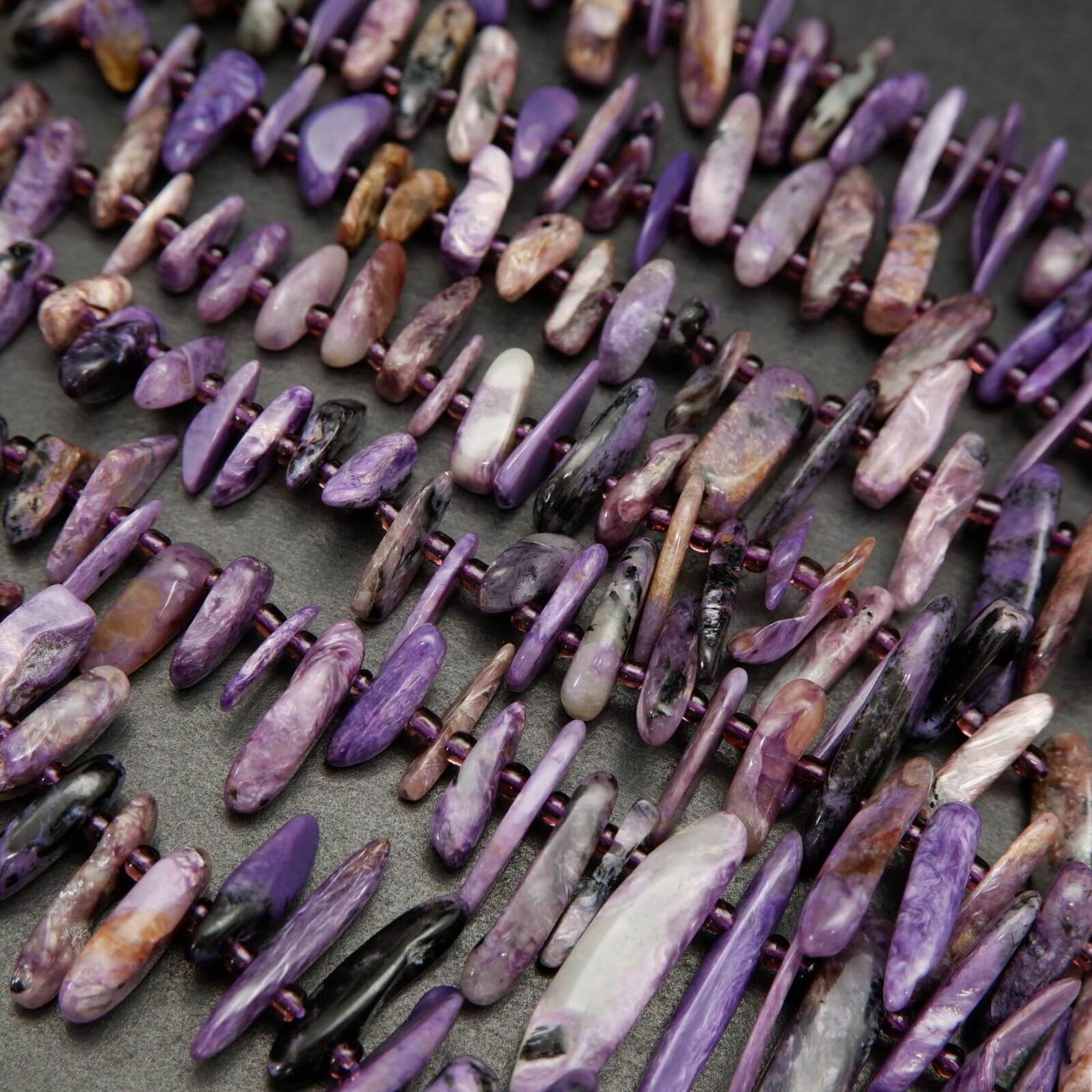 Purple Beads For Jewelry Making | Tejas Beads