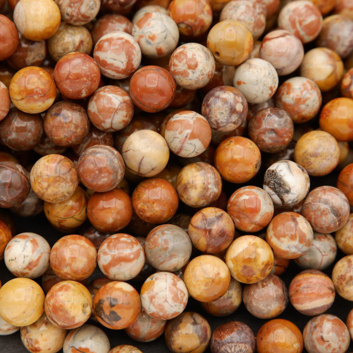 Top Quality Rhyolite Beads | Tejas Beads