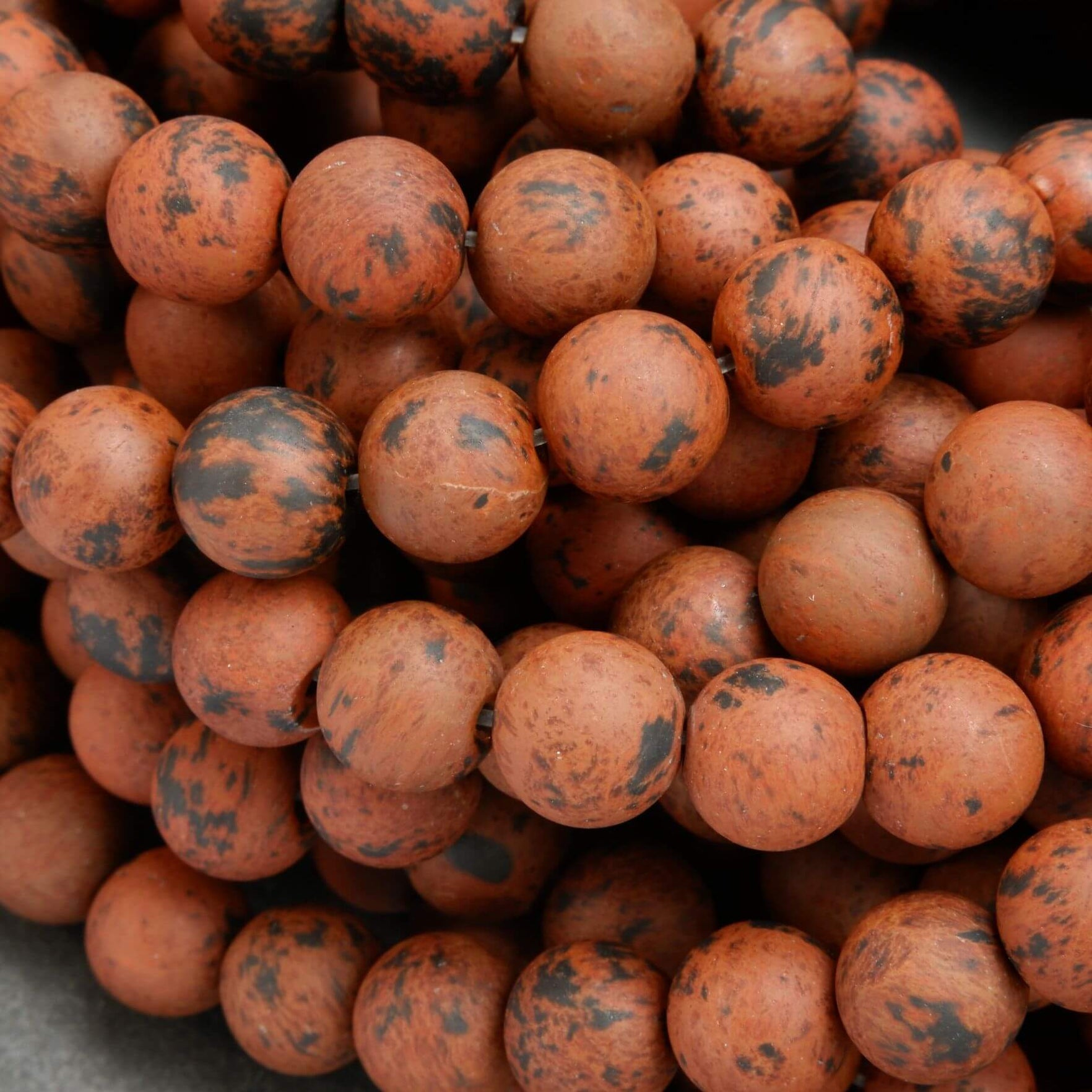 Natural Obsidian Beads at Tejas Beads
