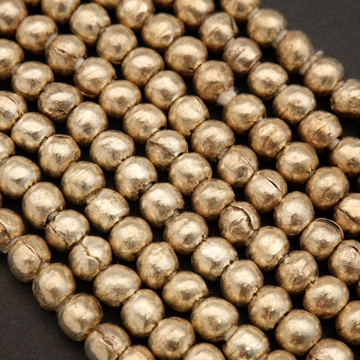 Ethiopian Silver White Metal · Smooth · Rondellish · 8mm | Beads ...