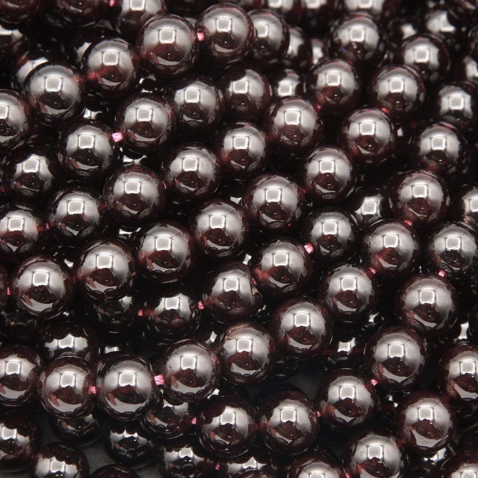 Red Gemstone Beads For Jewelry Making– Tejas Beads