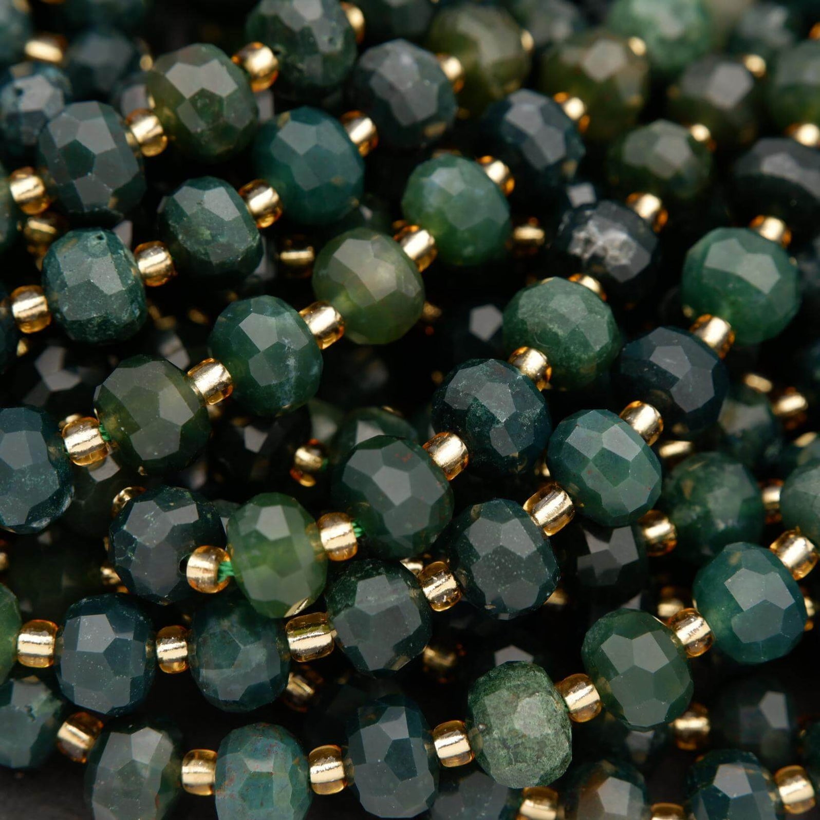 Faceted Beads - Natural Gemstone Beads for Jewelry Making | Tejas Beads