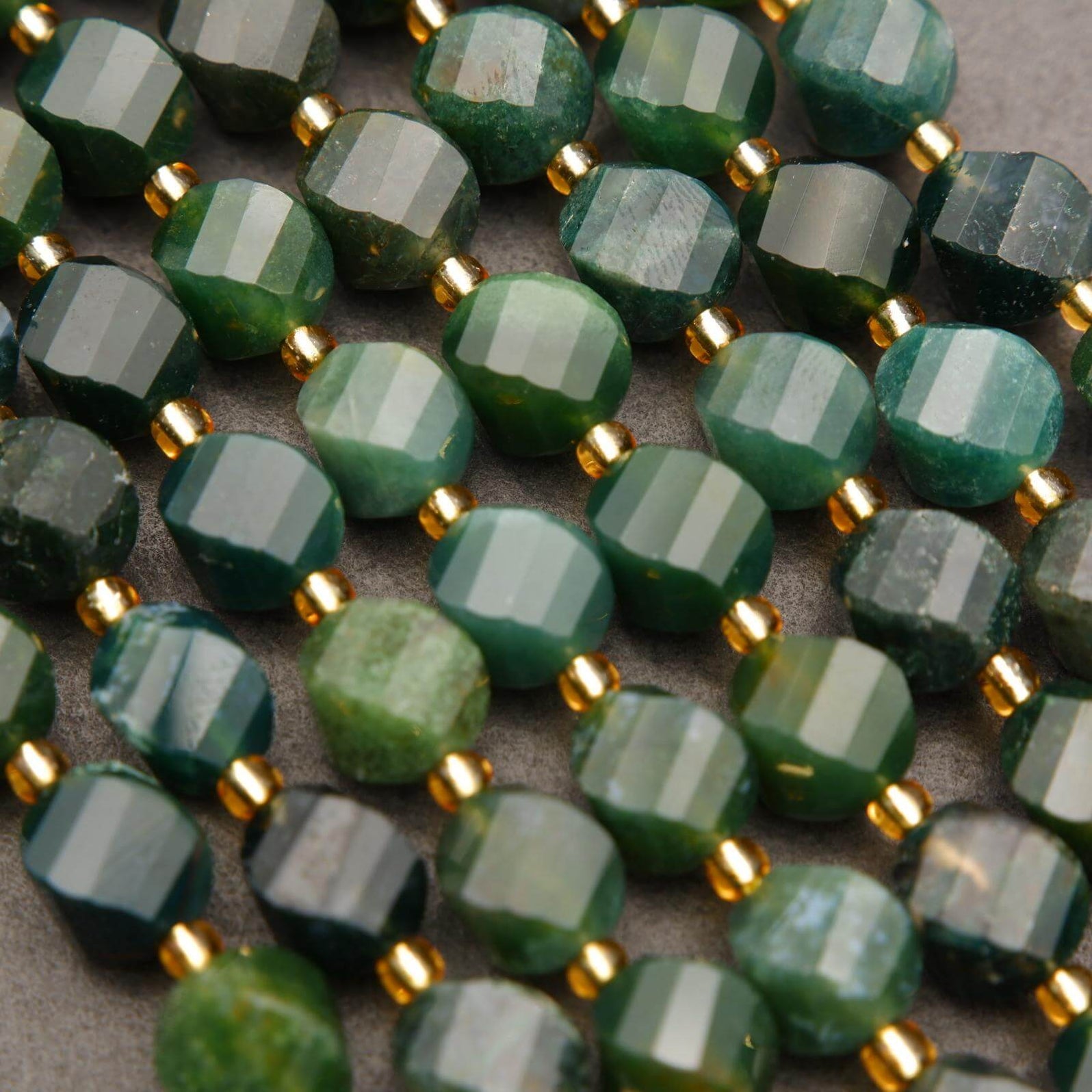 Spiral Sphere Beads | Round Beads With A Faceted Twist– Tejas Beads