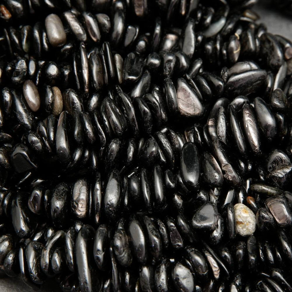 Black Gemstone Beads For Jewelry Making | Tejas Beads