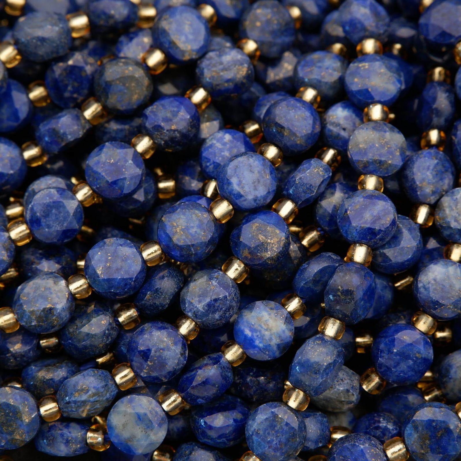 Lapis Lazuli Beads | Natural Gemstone Beads For Jewelry Making– Tejas Beads