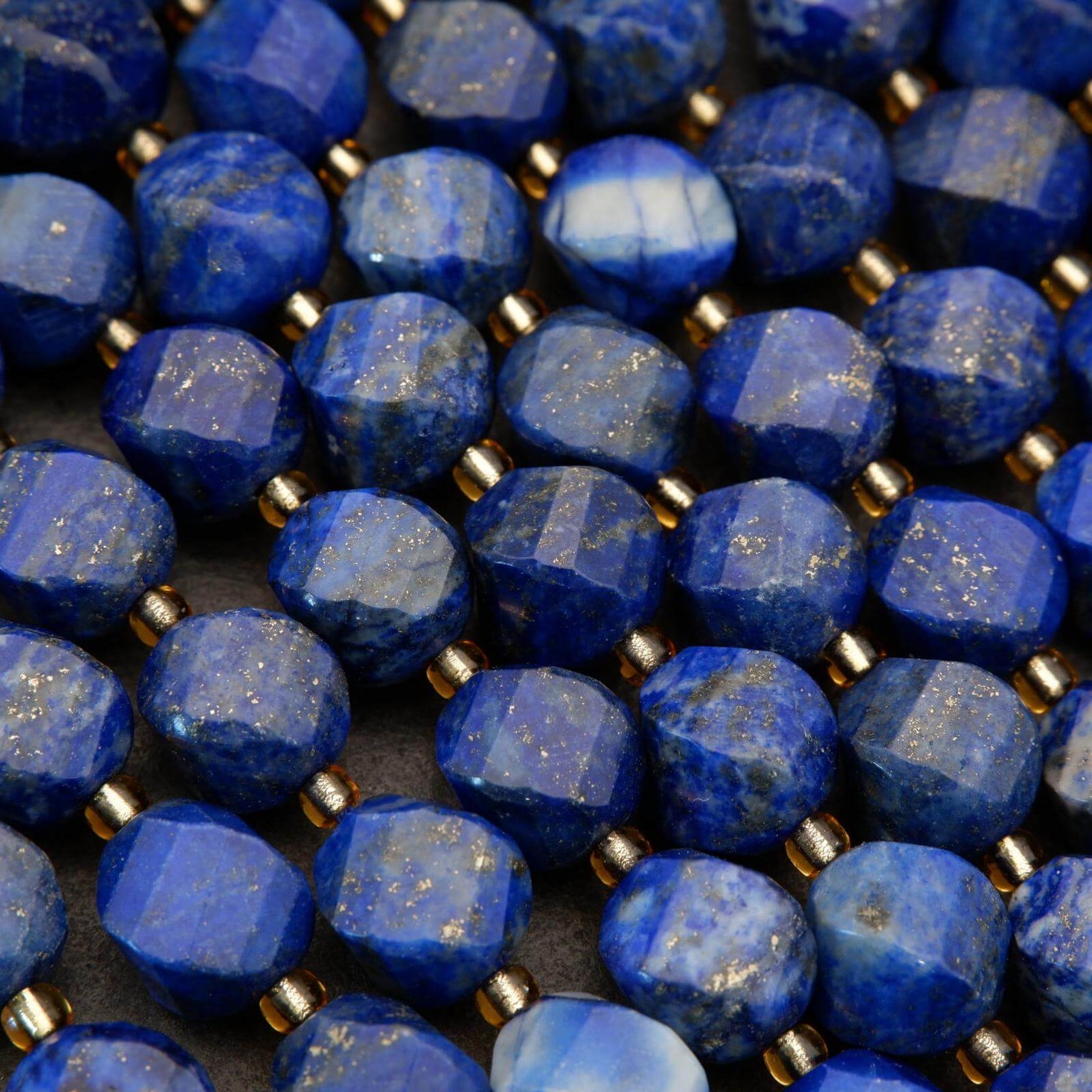Lapis Lazuli Beads | Natural Gemstone Beads For Jewelry Making– Tejas Beads