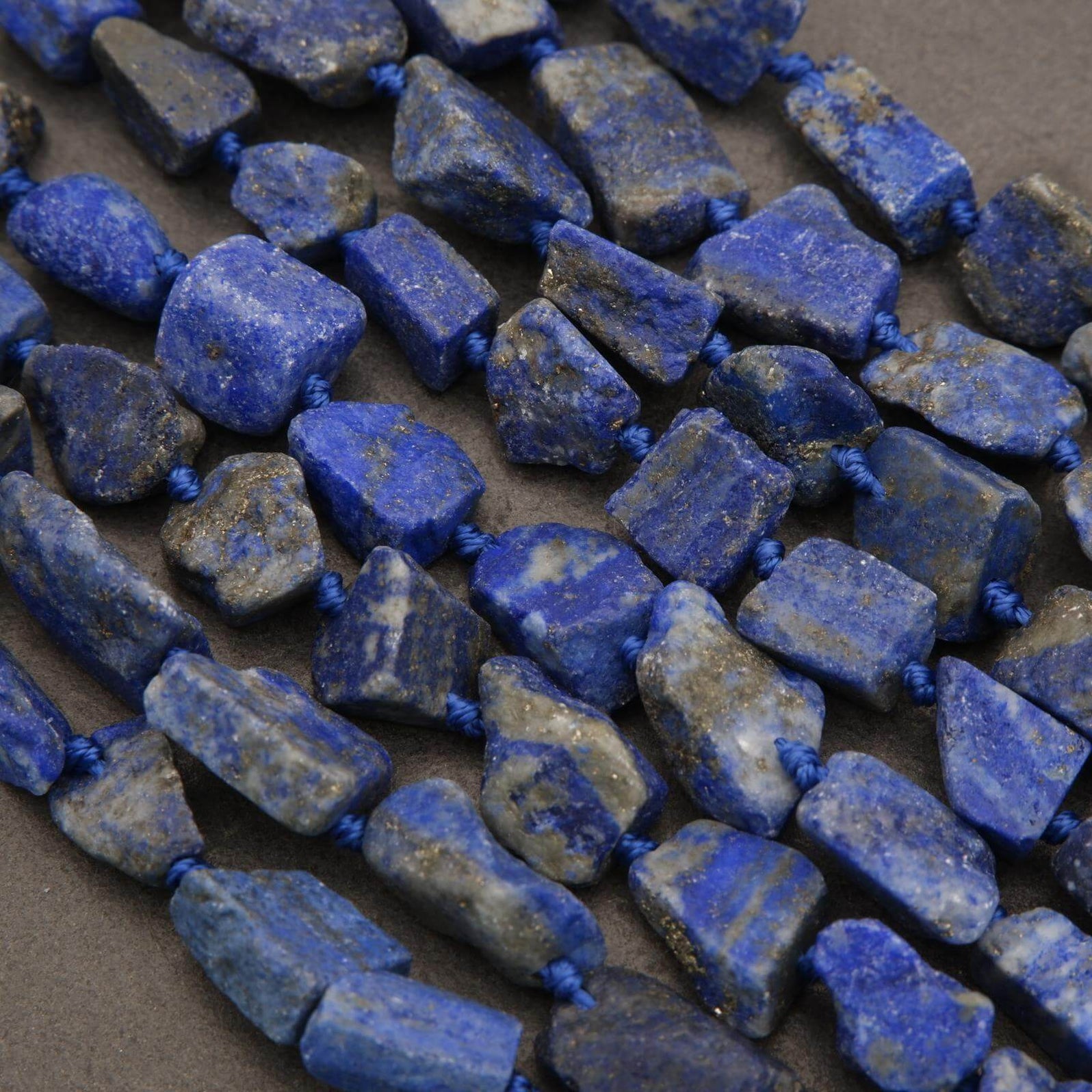 Blue Gemstone Beads For Jewelry Making | Tejas Beads