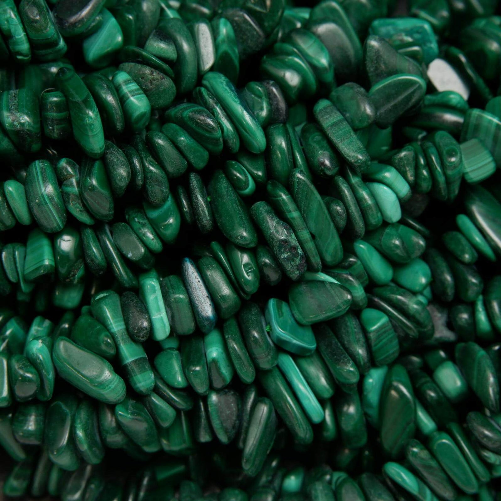 Natural Malachite | Real Malachite Beads | True Stone Beads– Tejas Beads