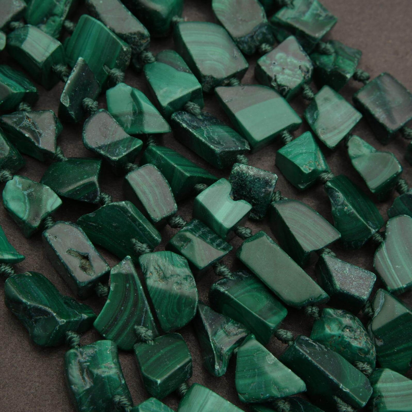 Natural Malachite | Real Malachite Beads | True Stone Beads– Tejas Beads