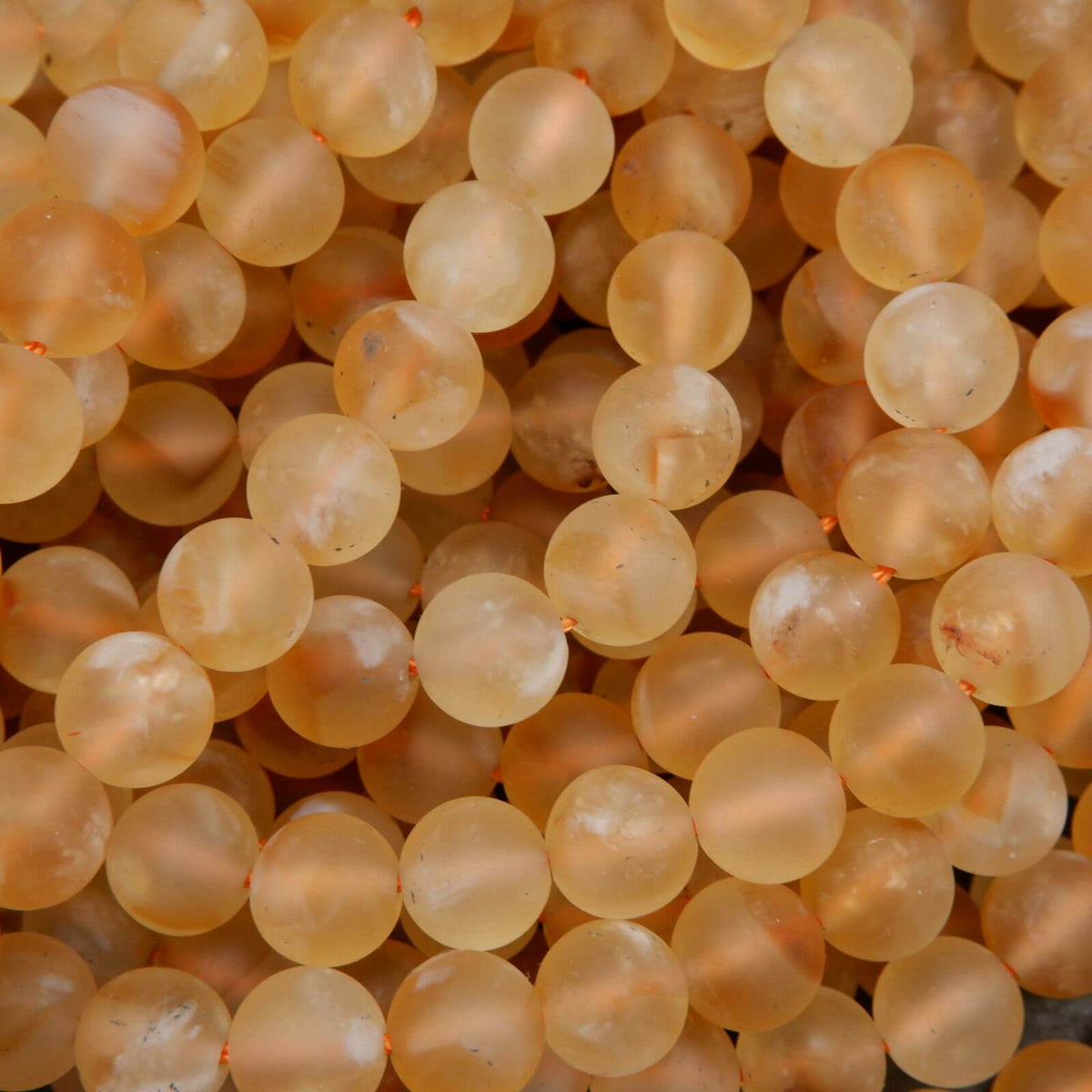 Matte Finish Gemstone Beads | Earthy & Organic Look– Tejas Beads