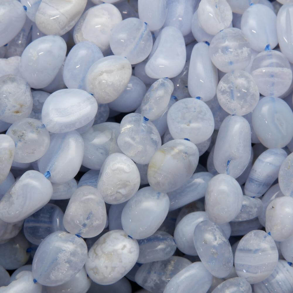 Blue Gemstone Beads For Jewelry Making | Tejas Beads