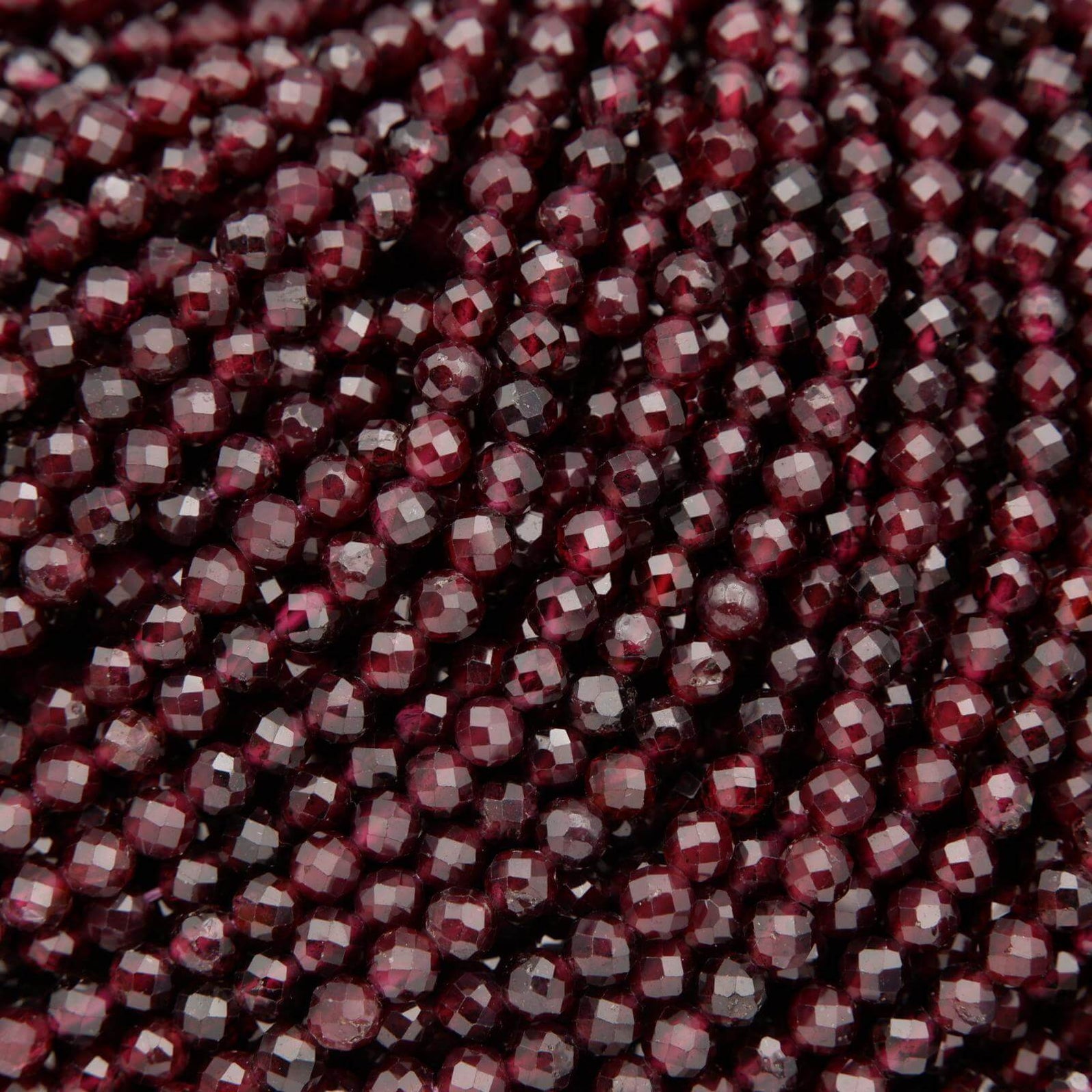 Red Gemstone Beads For Jewelry Making– Tejas Beads