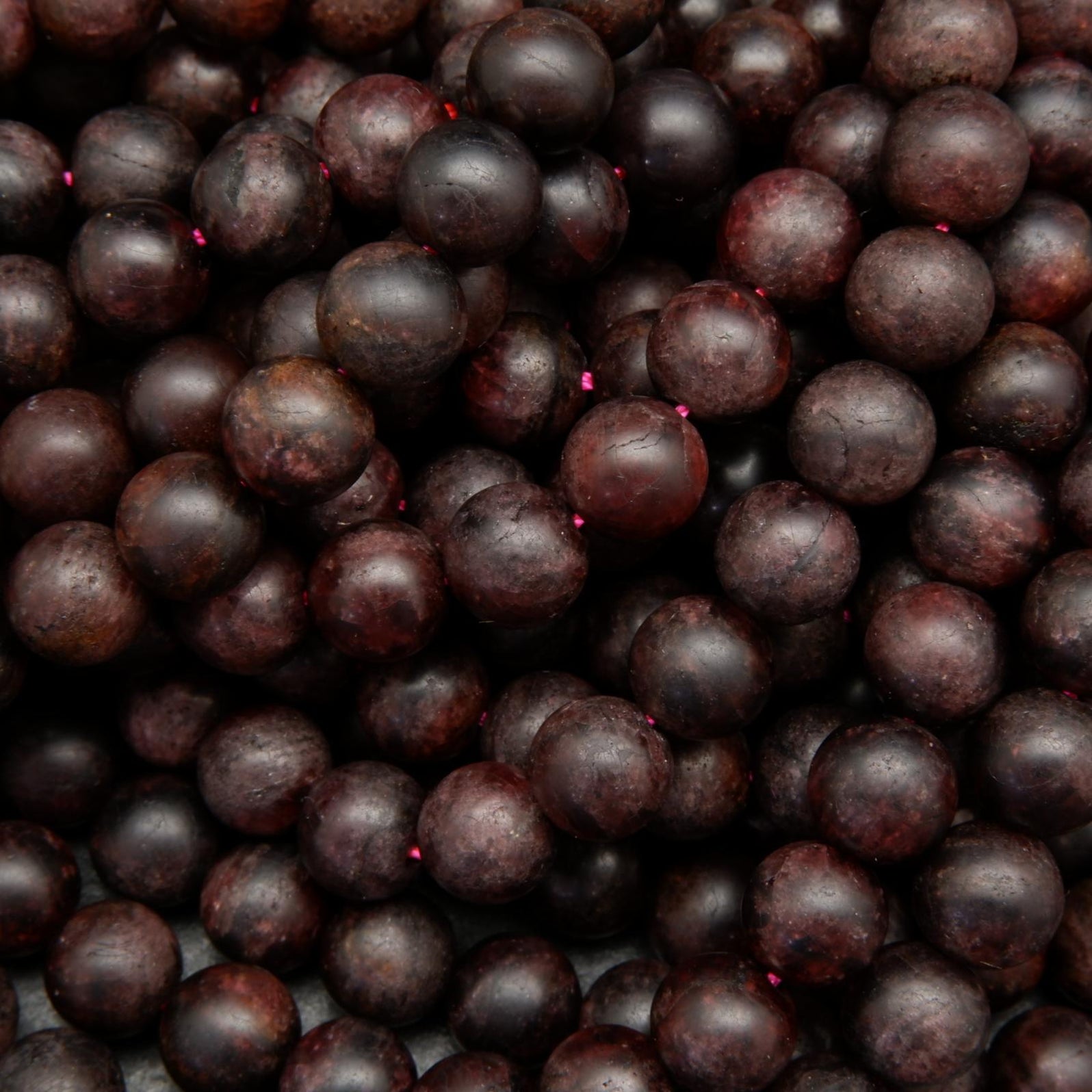 Red Gemstone Beads For Jewelry Making– Tejas Beads