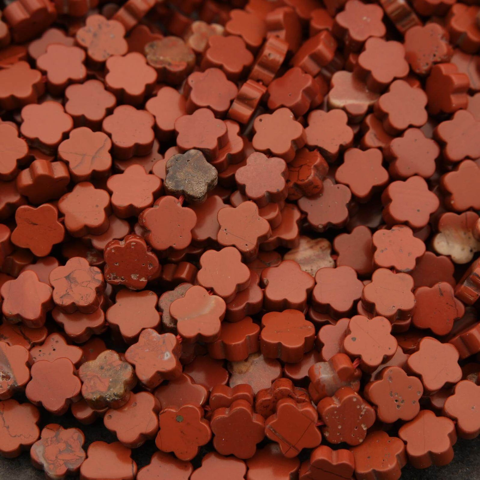 Red Gemstone Beads For Jewelry Making– Tejas Beads