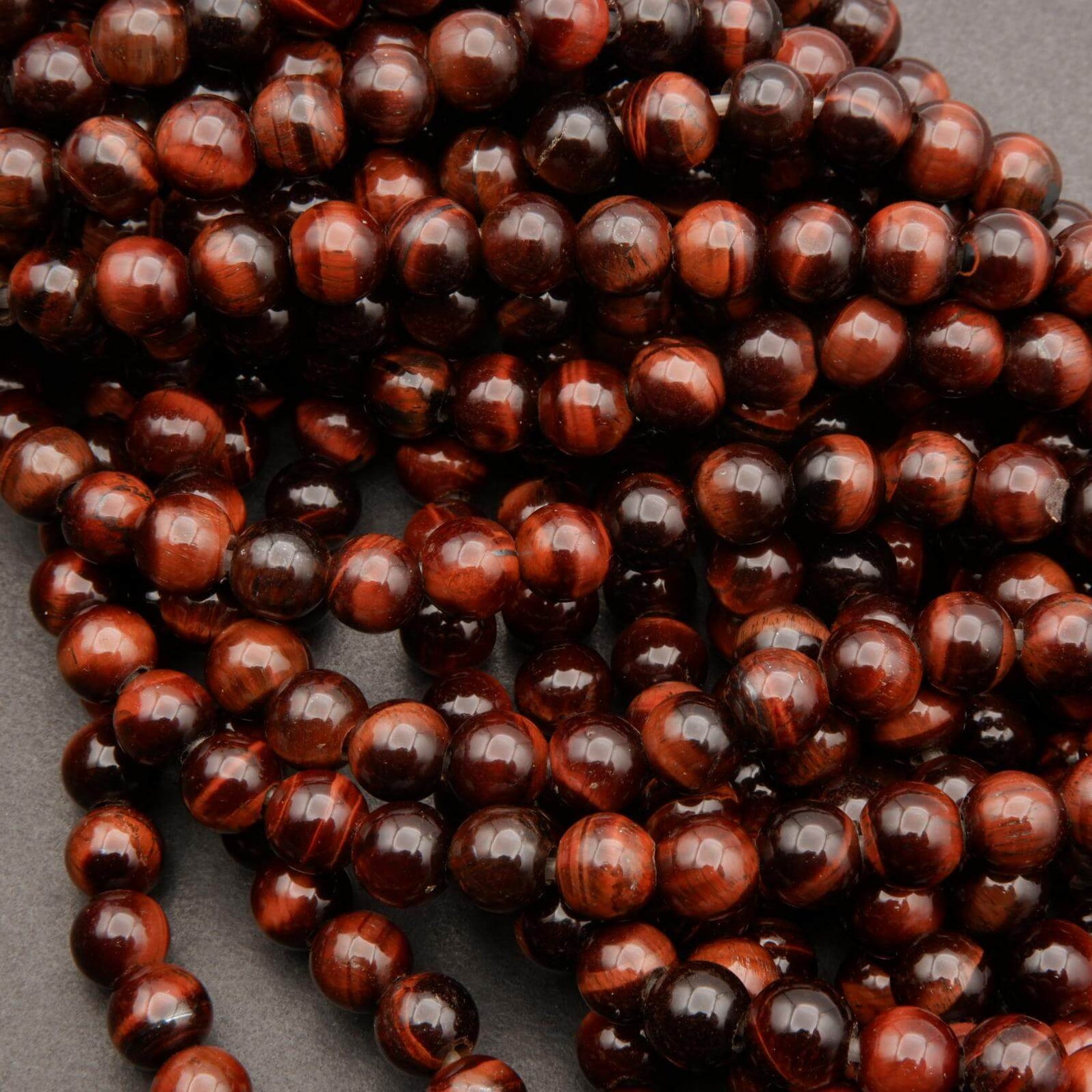 Red Gemstone Beads For Jewelry Making– Tejas Beads