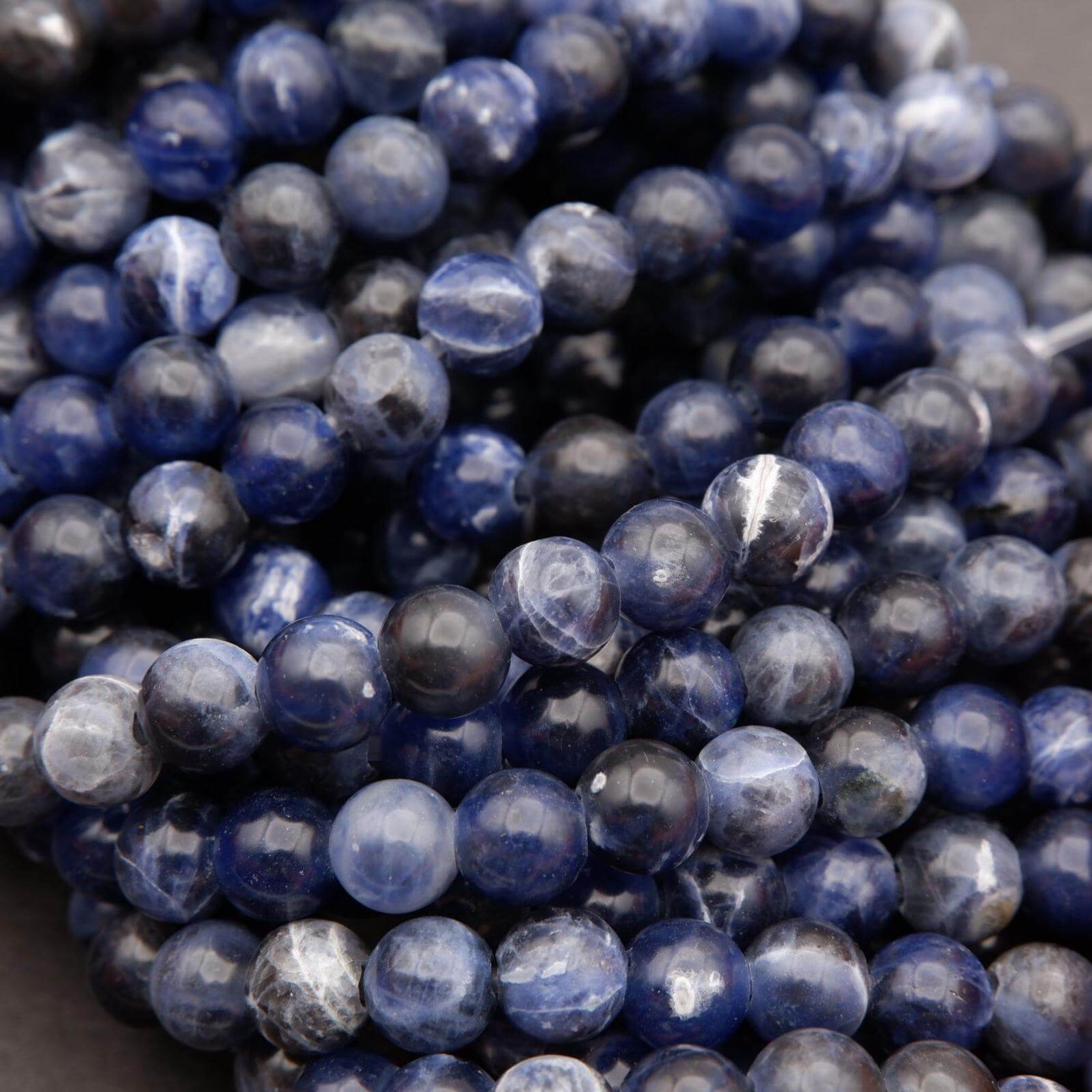 Blue Gemstone Beads For Jewelry Making | Tejas Beads