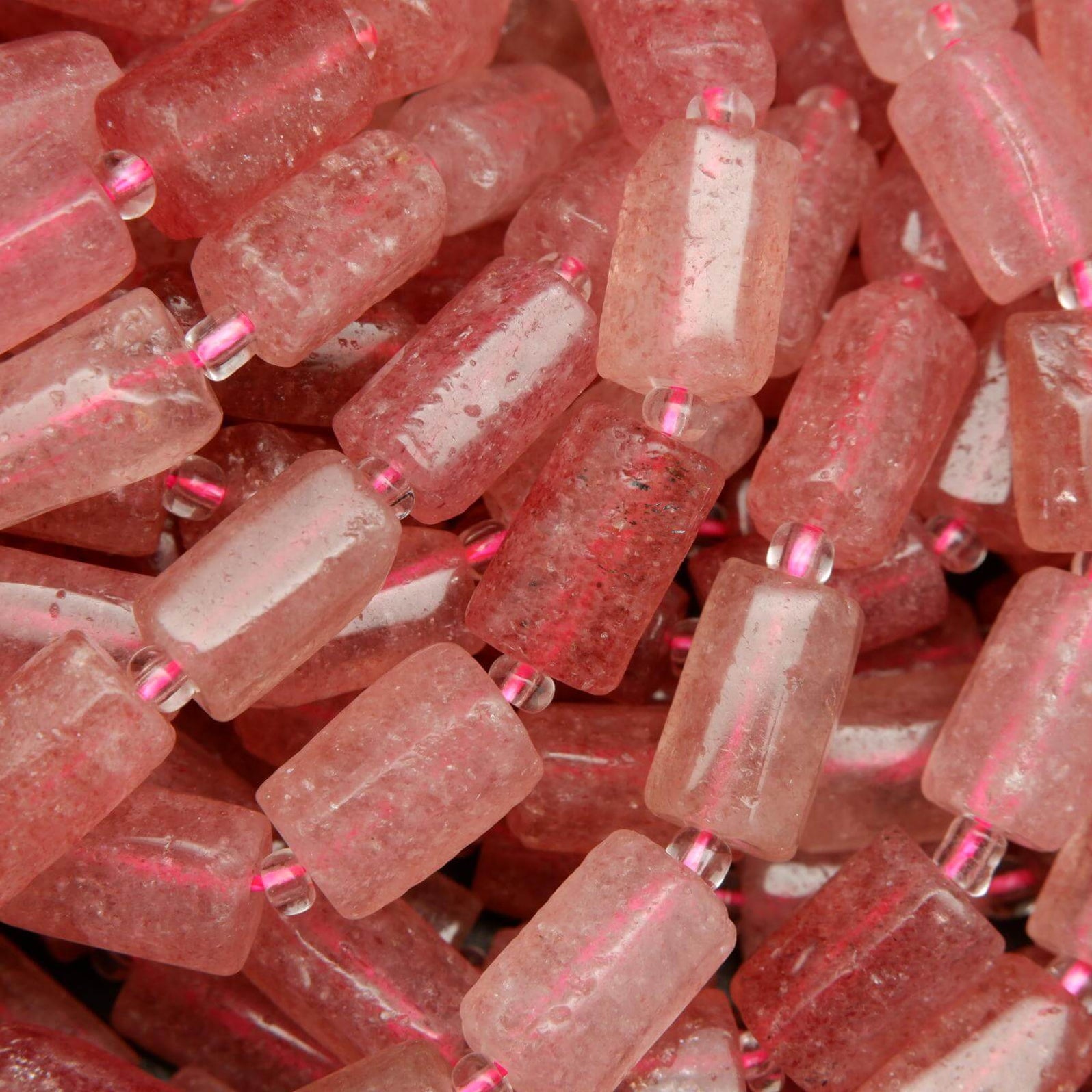 Red Gemstone Beads For Jewelry Making– Tejas Beads