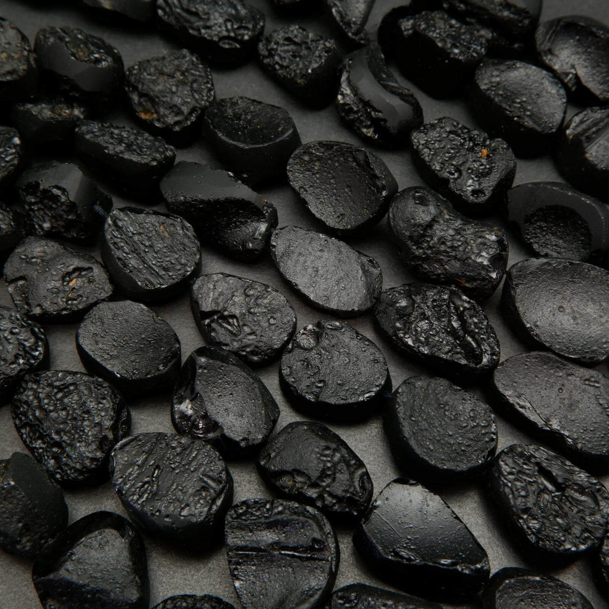 Tektite Meteorite Beads | Natural Gemstones– Tejas Beads
