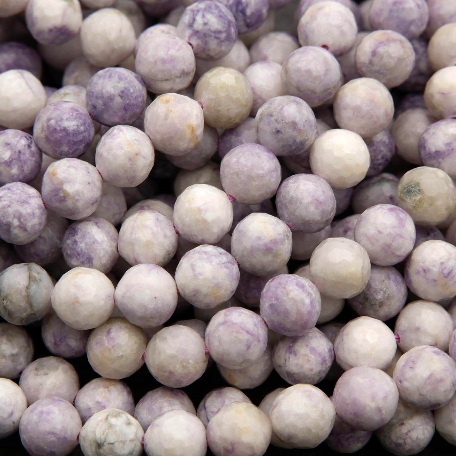 Purple Tiffany Jasper Beads– Tejas Beads