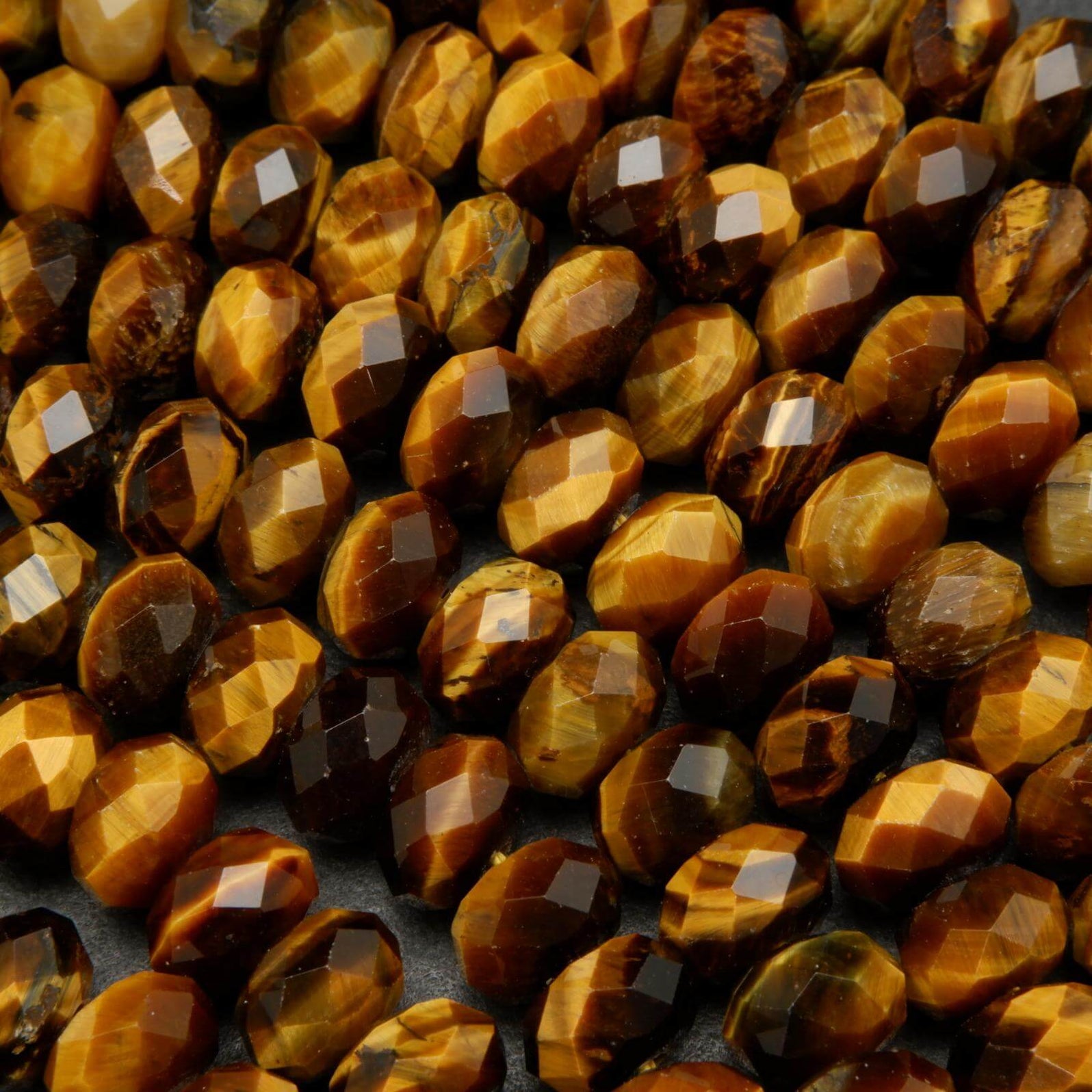 Faceted Beads - Natural Gemstone Beads for Jewelry Making | Tejas Beads