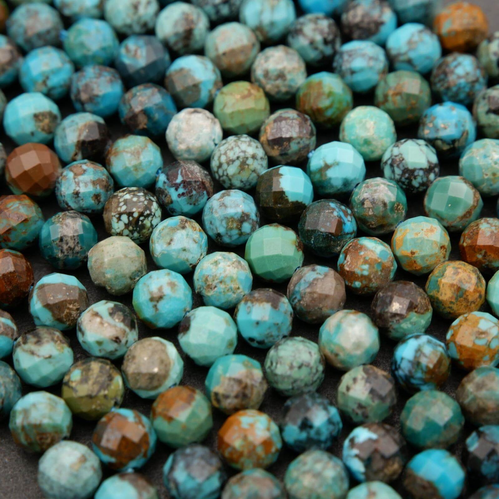 Faceted Beads - Natural Gemstone Beads for Jewelry Making | Tejas Beads