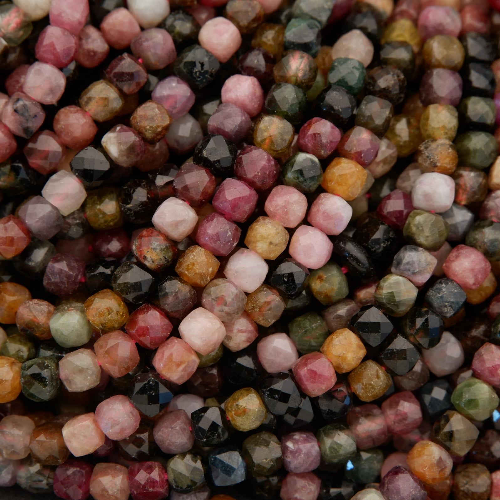 Faceted Beads - Natural Gemstone Beads for Jewelry Making | Tejas Beads