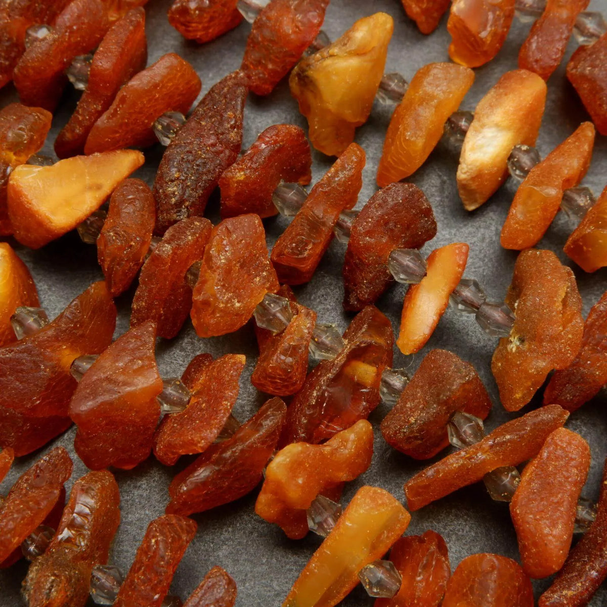 Brown Amber · Rough Raw · Freeform · 14mm | Bead | Tejas Beads