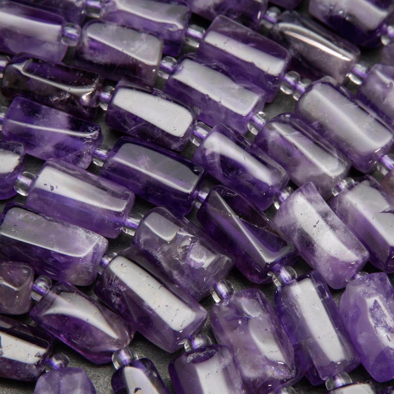 Buy Amethyst Beads | Natural Gemstone Beads– Tejas Beads
