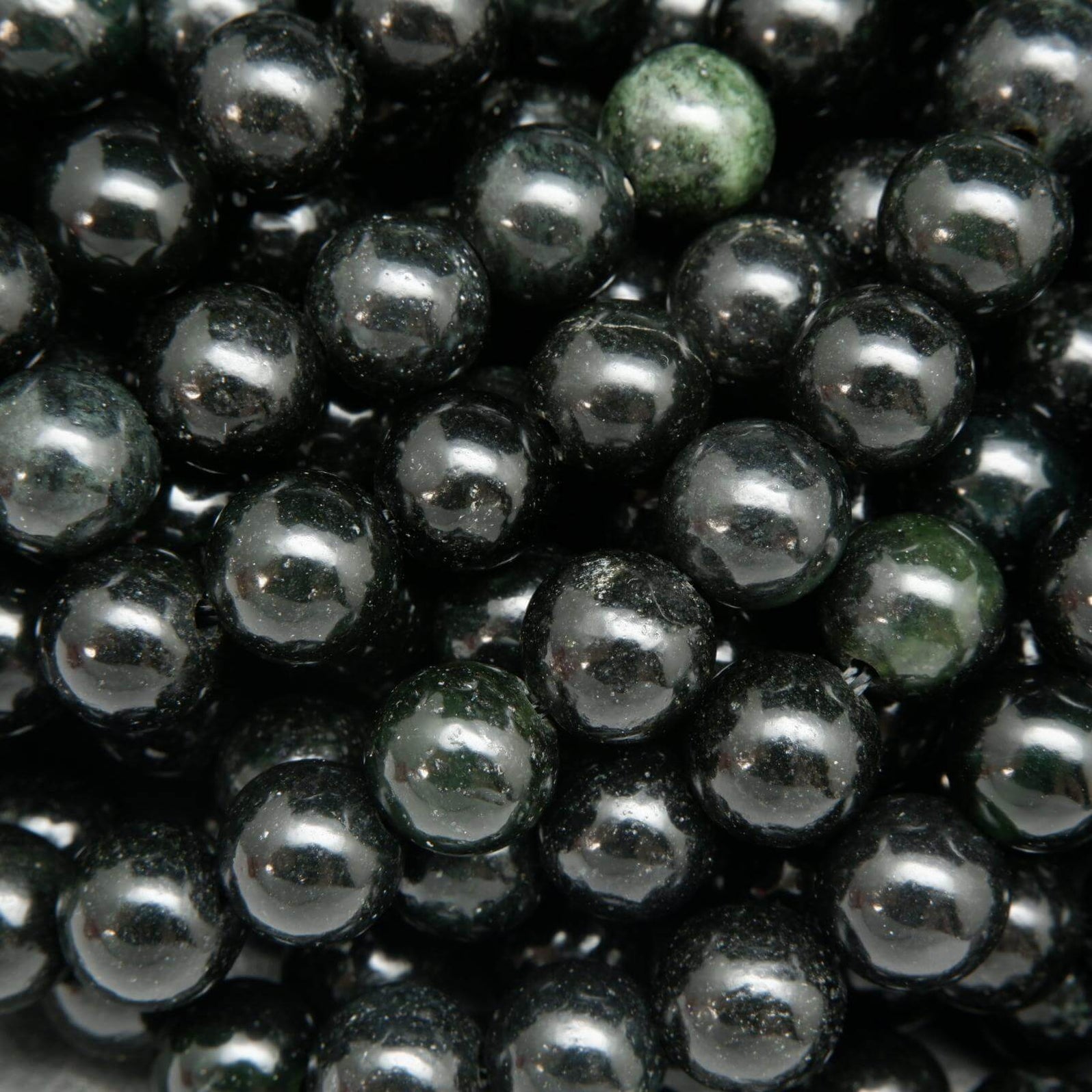 Black Gemstone Beads For Jewelry Making | Tejas Beads
