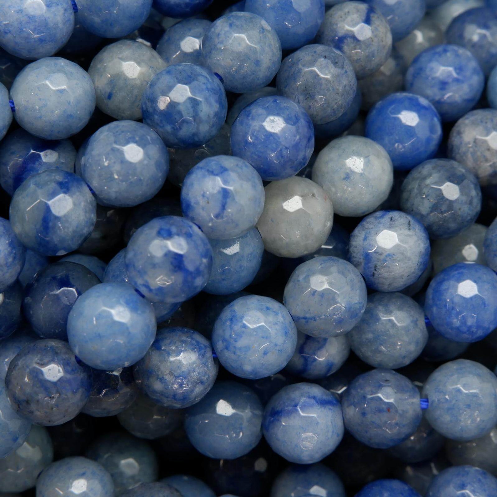 Blue Gemstone Beads For Jewelry Making | Tejas Beads