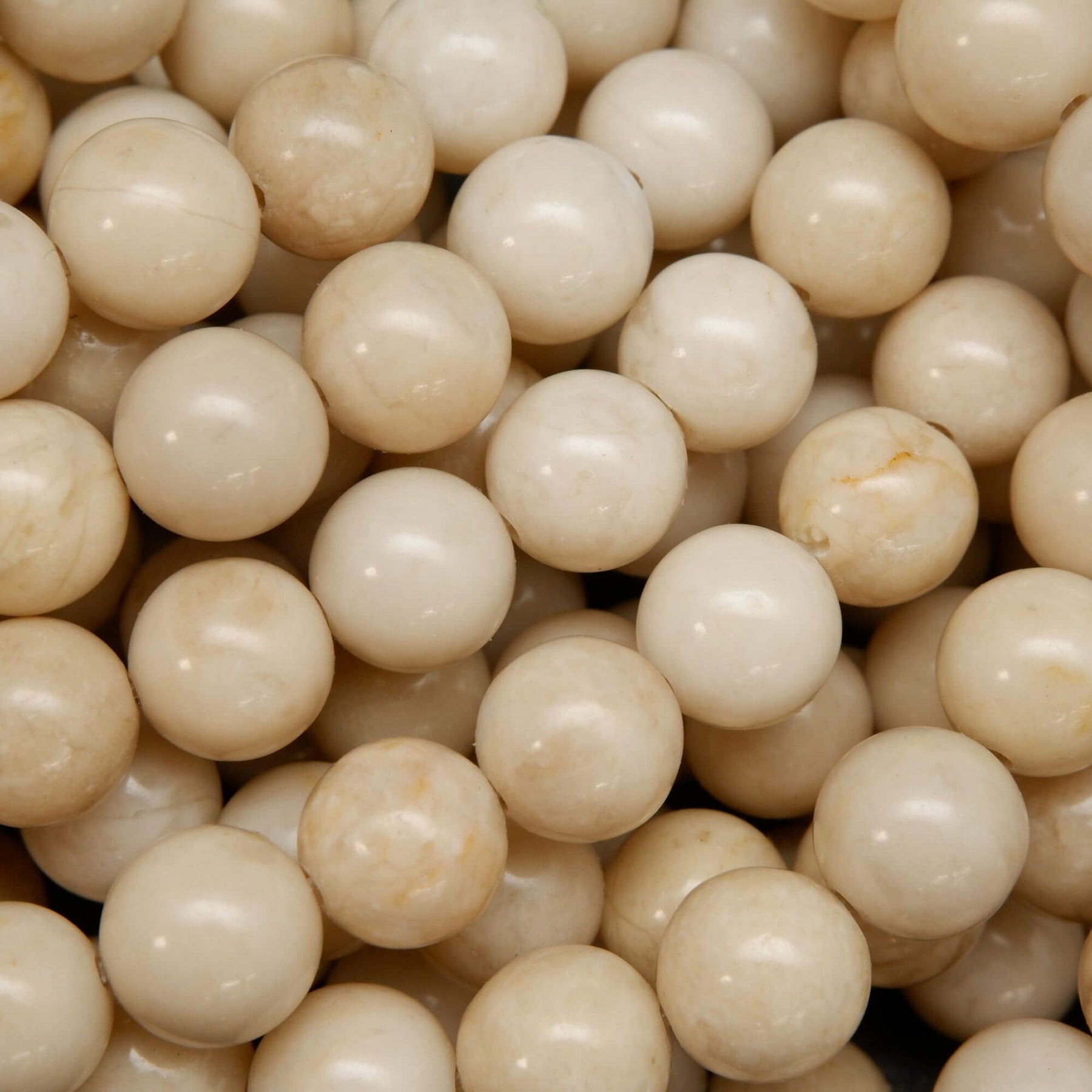 White Beads For Jewelry Making | Tejas Beads