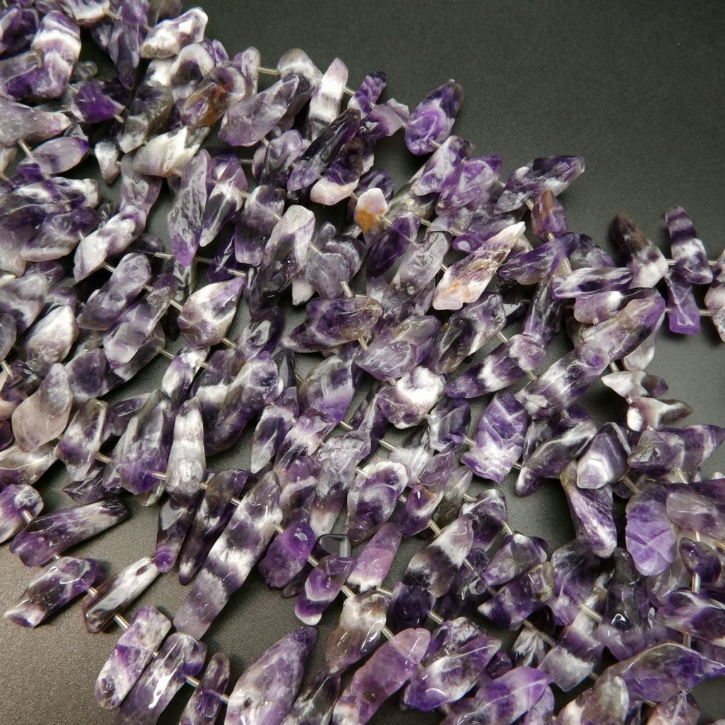 Chevron Amethyst: Wholesale Natural Gemstone Beads | Tejas Beads