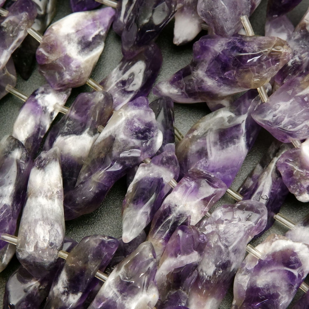 Chevron Amethyst: Wholesale Natural Gemstone Beads | Tejas Beads