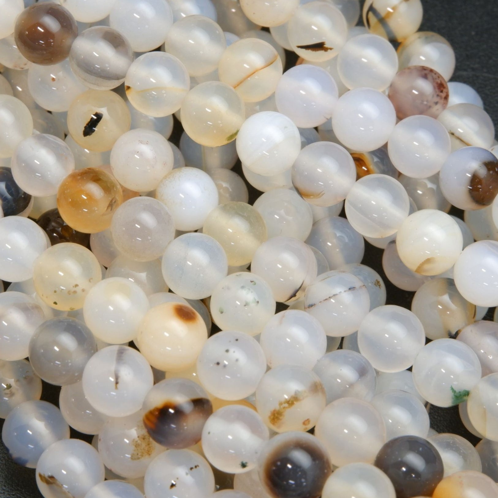 White Beads For Jewelry Making | Tejas Beads