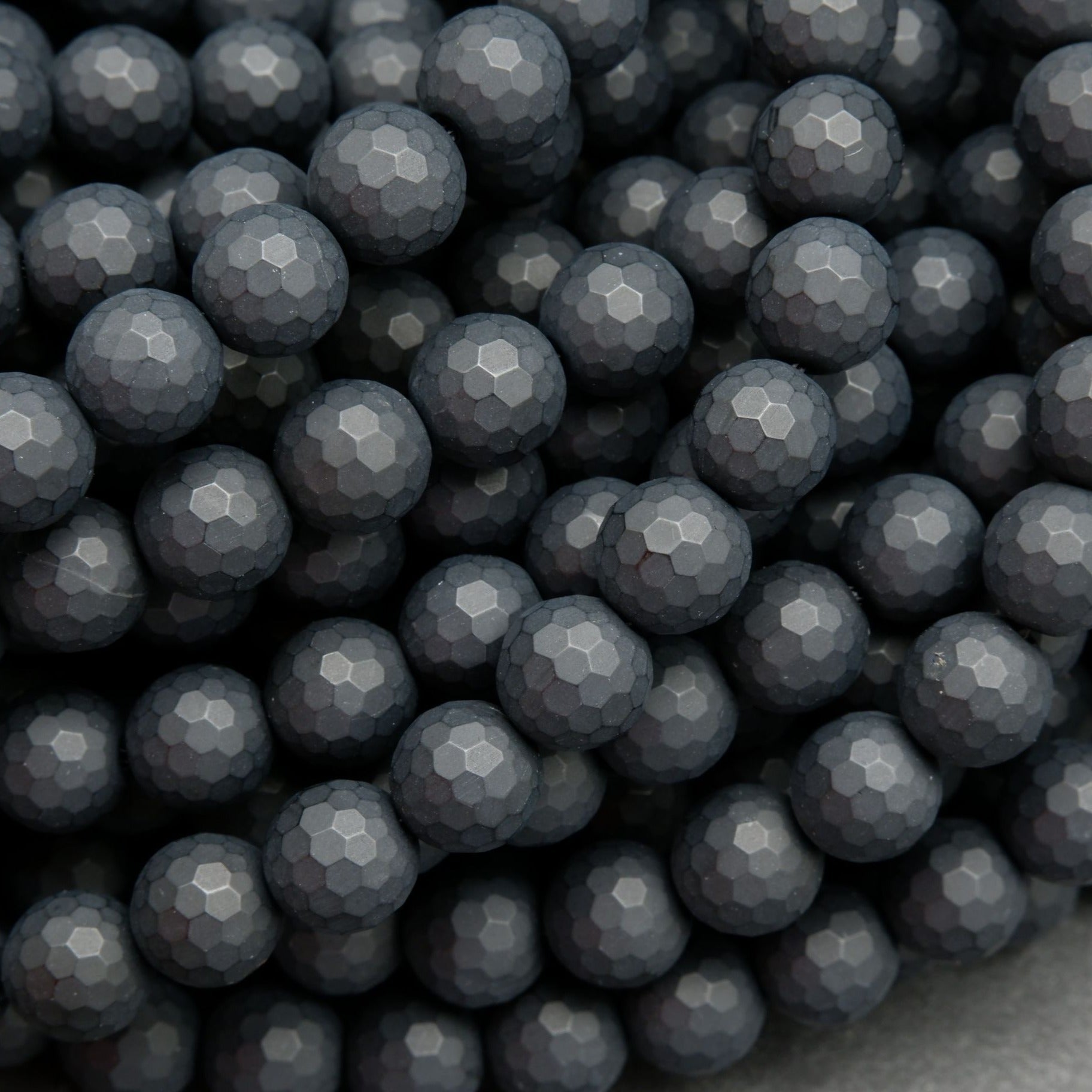 Black Gemstone Beads For Jewelry Making | Tejas Beads