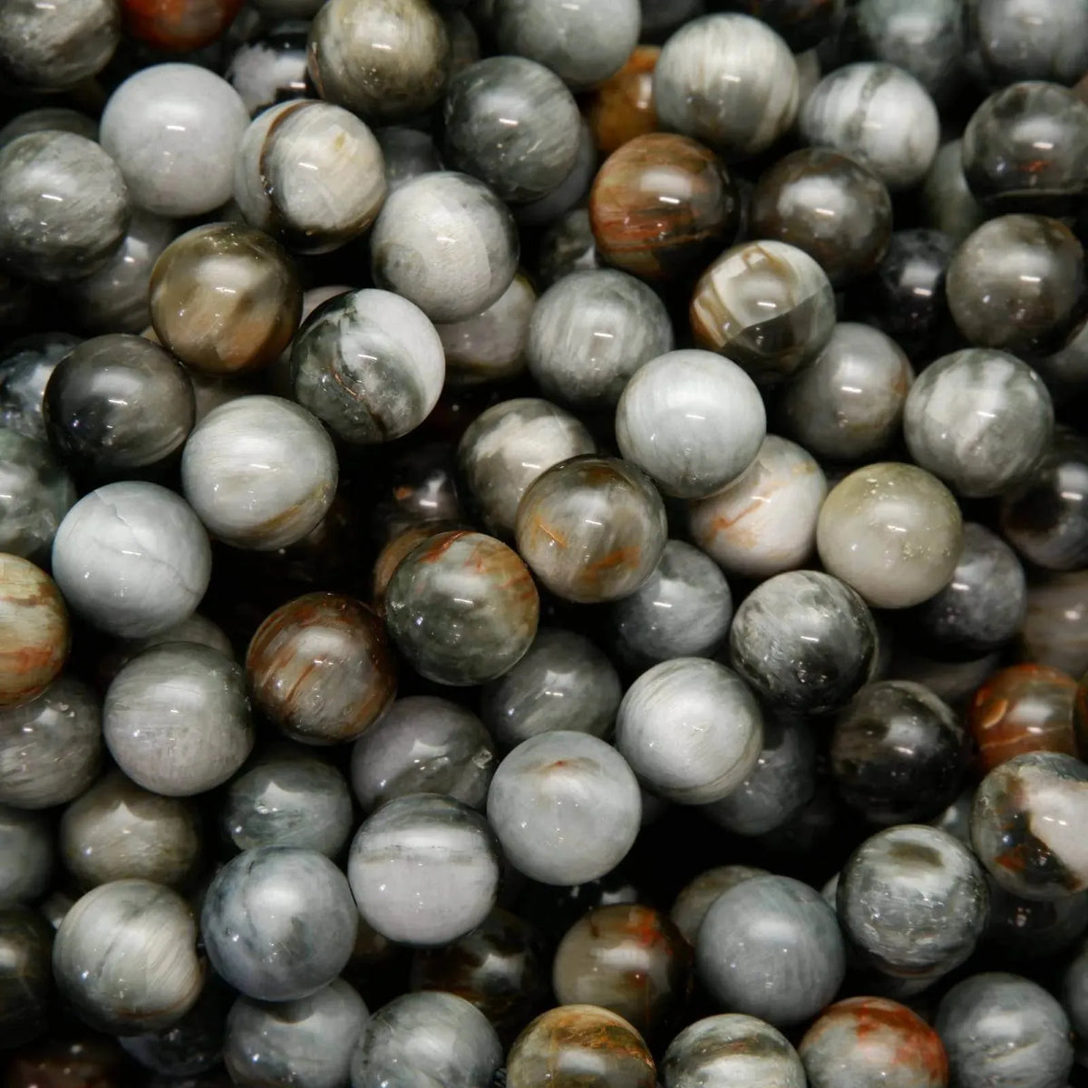 Eagle's Eye Beads | Natural Gemstones | Tejas Beads