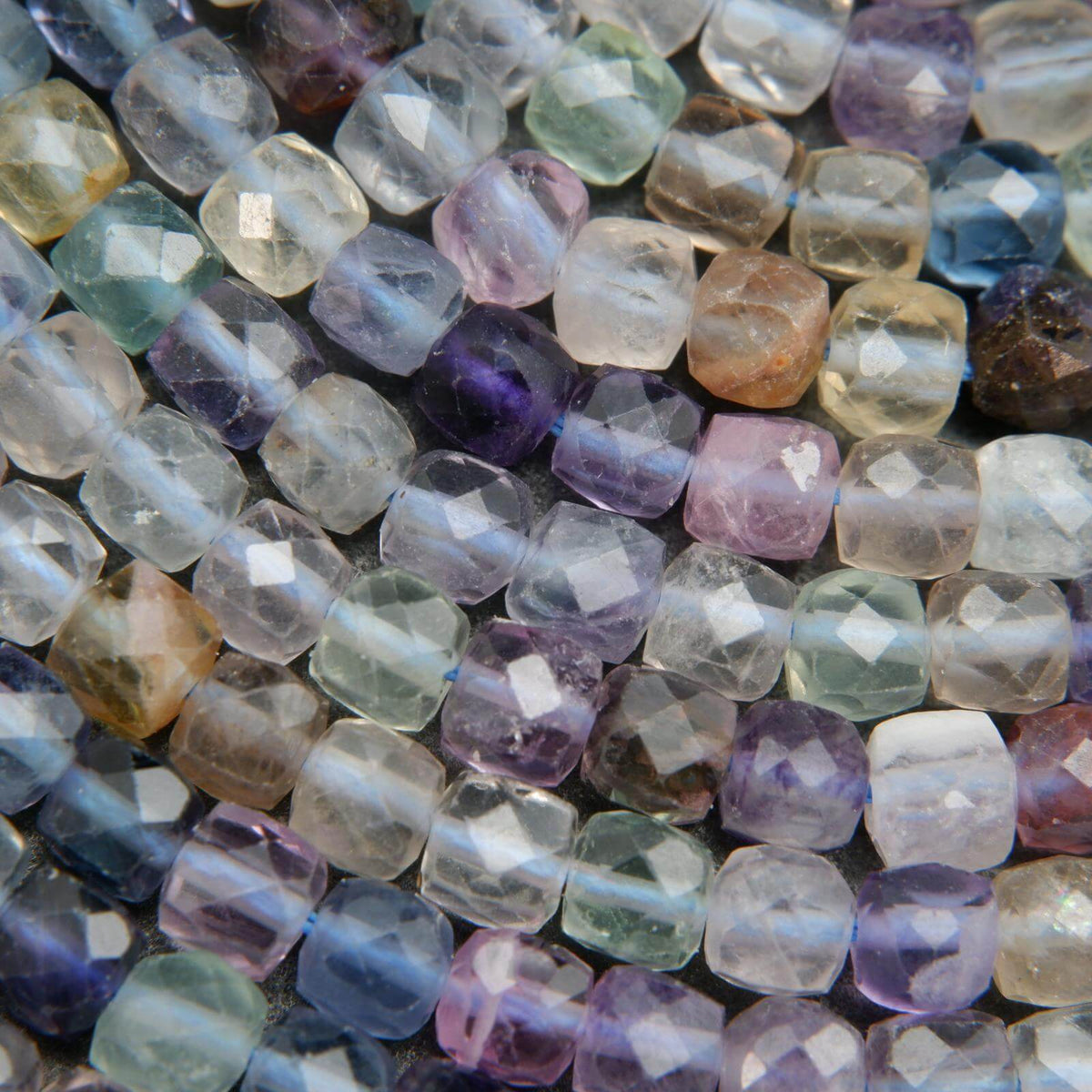 Faceted Beads - Natural Gemstone Beads for Jewelry Making | Tejas Beads ...