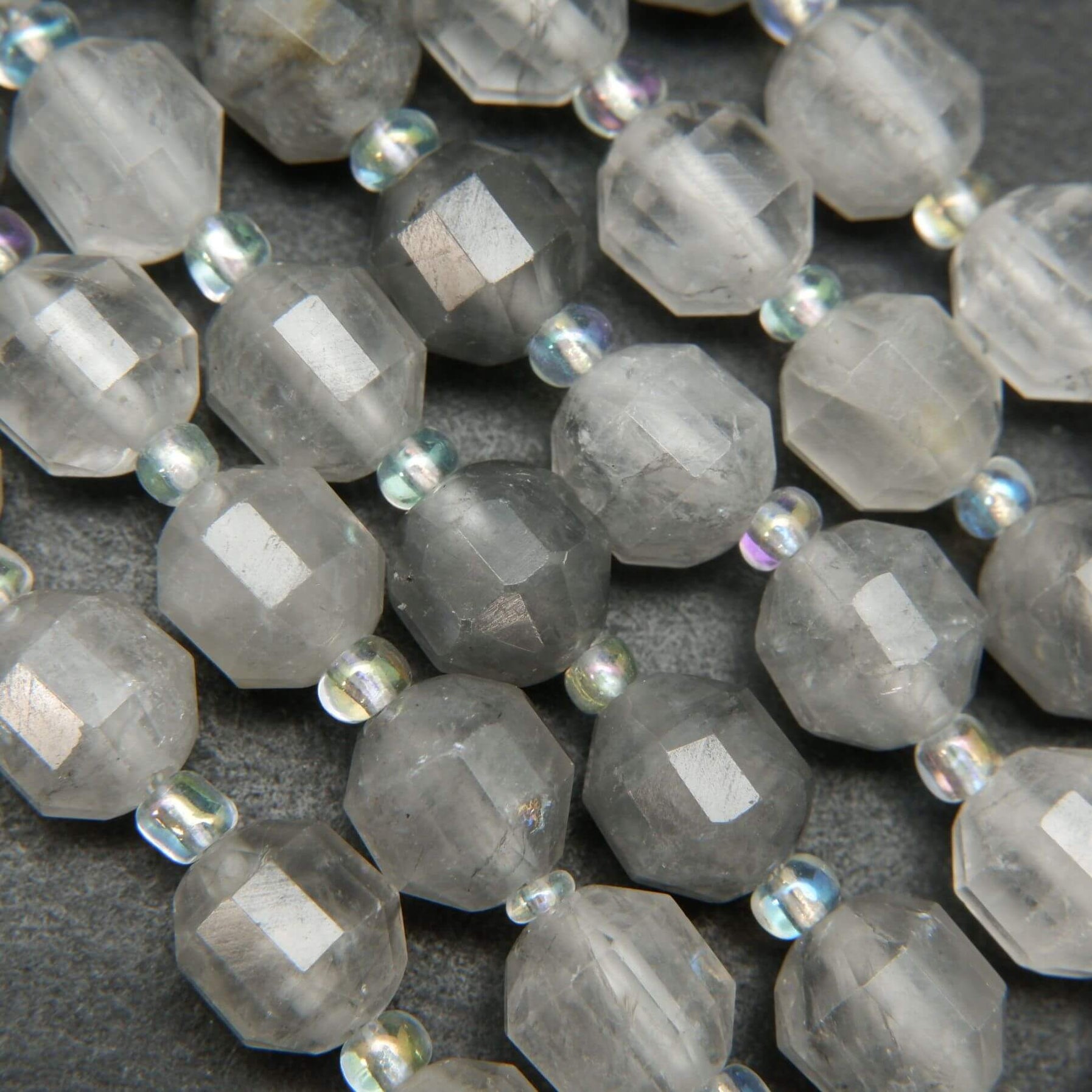 Faceted Beads - Natural Gemstone Beads for Jewelry Making | Tejas Beads